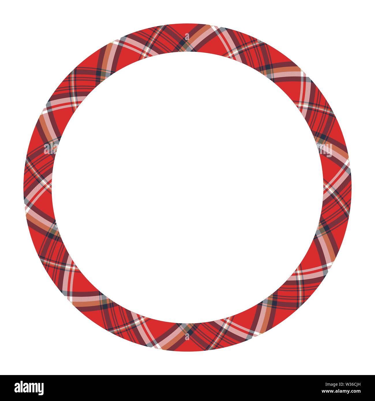 Plaid circle hi-res stock photography and images - Alamy