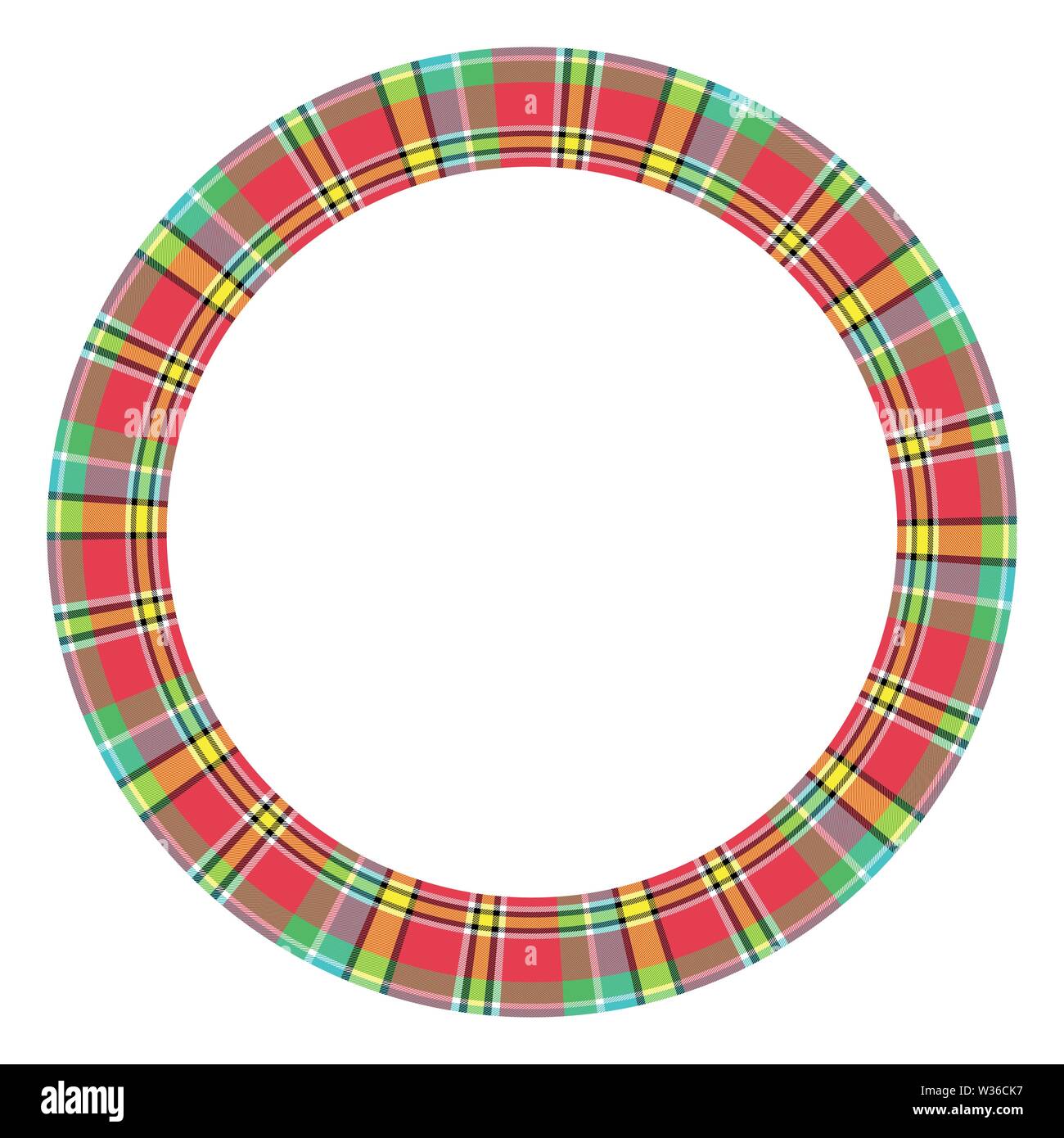 Circle borders and frames vector. Round border pattern geometric ...