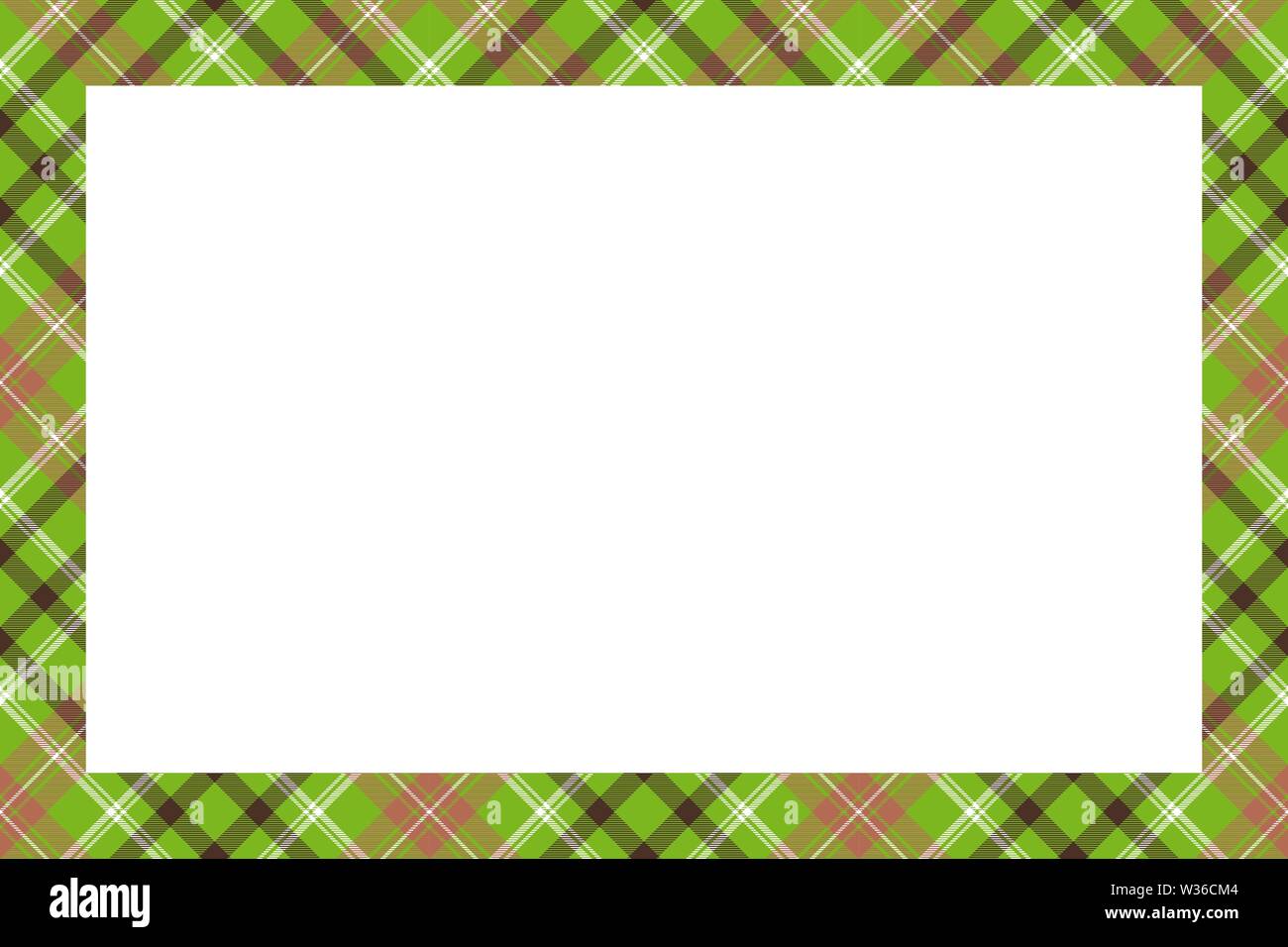 Checkered Cloth Clip Art Borders