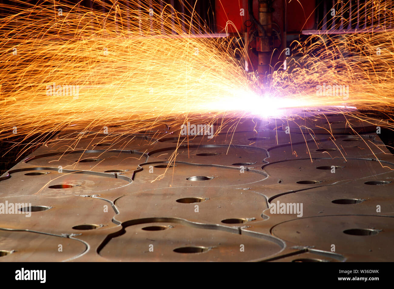 Welding CNC Machine Stock Photo - Alamy