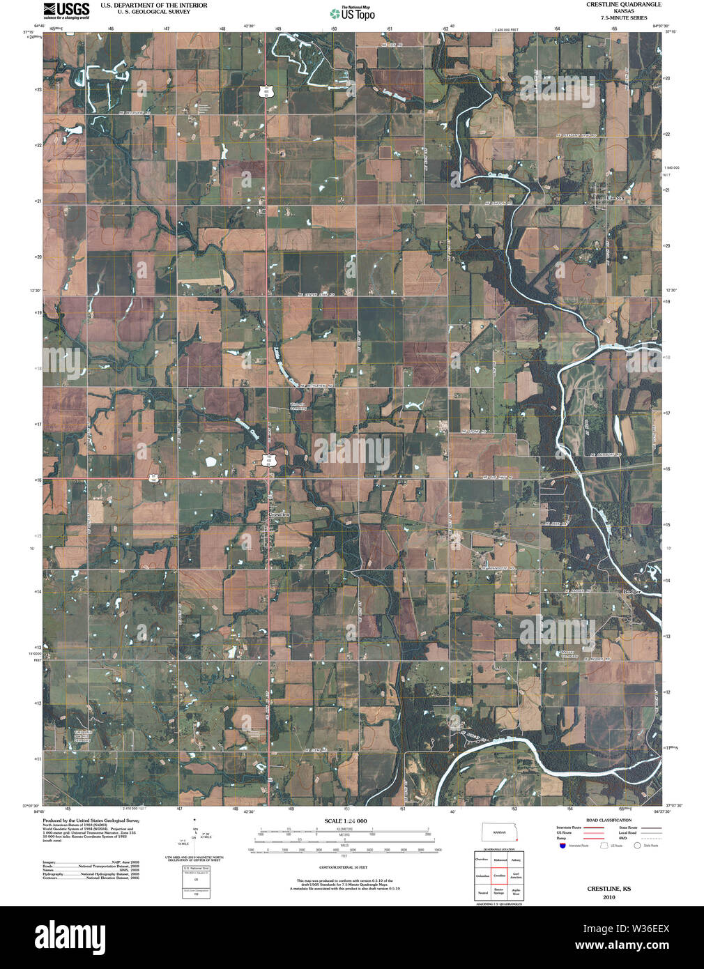 Crestline Cut Out Stock Images & Pictures - Alamy