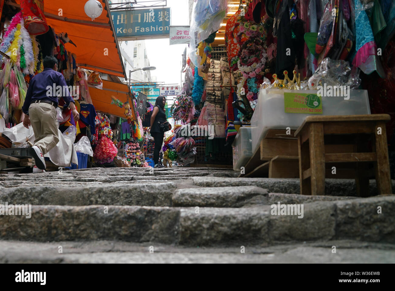 Pottinger Street Hong Kong High Resolution Stock Photography and Images ...