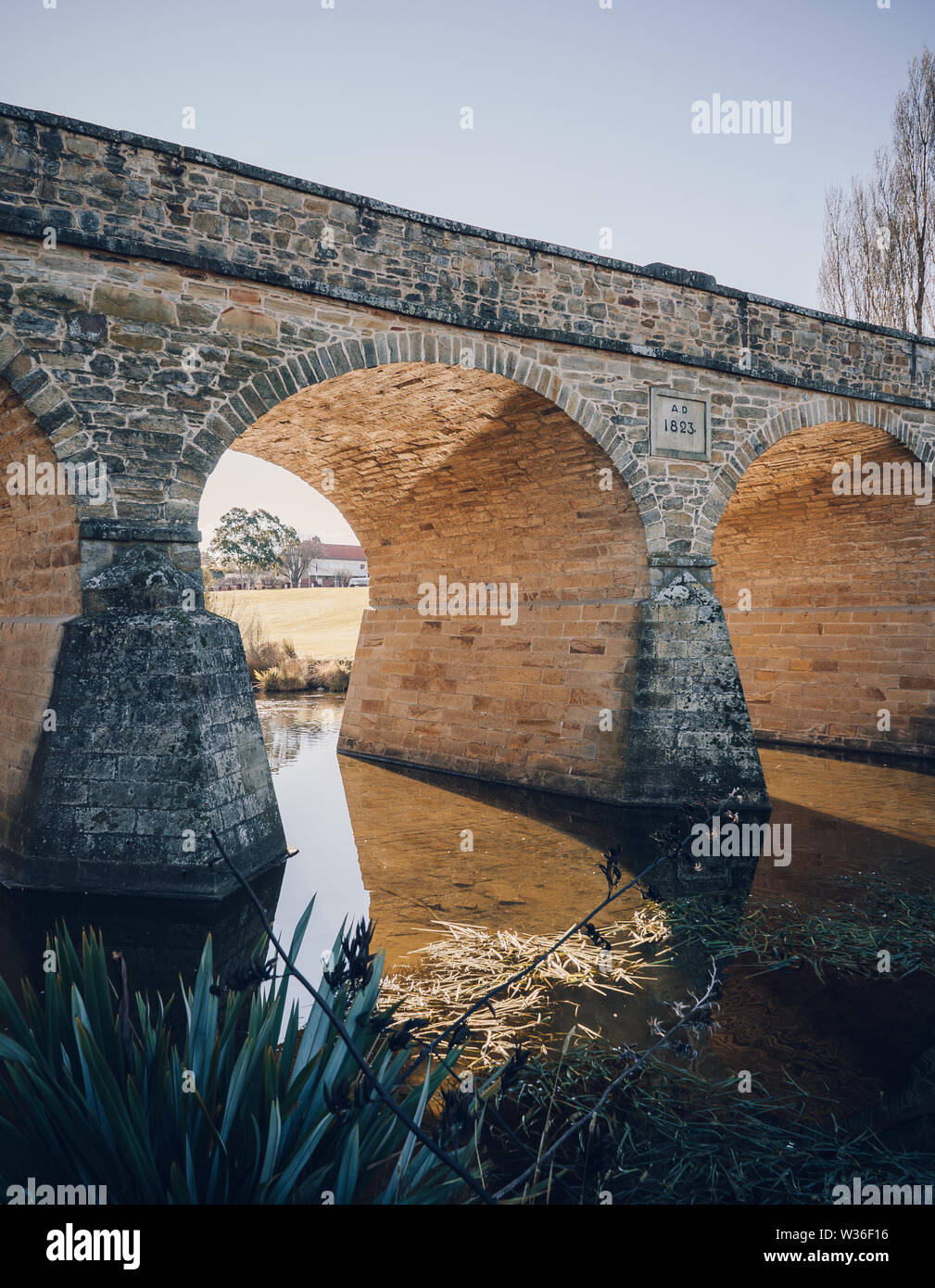 Old Arched Bridge in Tasmania, Australia Stock Photo - Alamy
