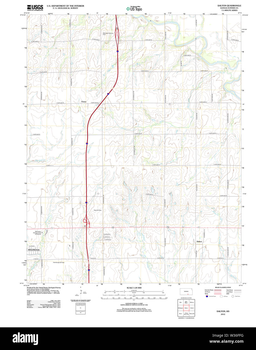 Map of dalton hi-res stock photography and images - Alamy