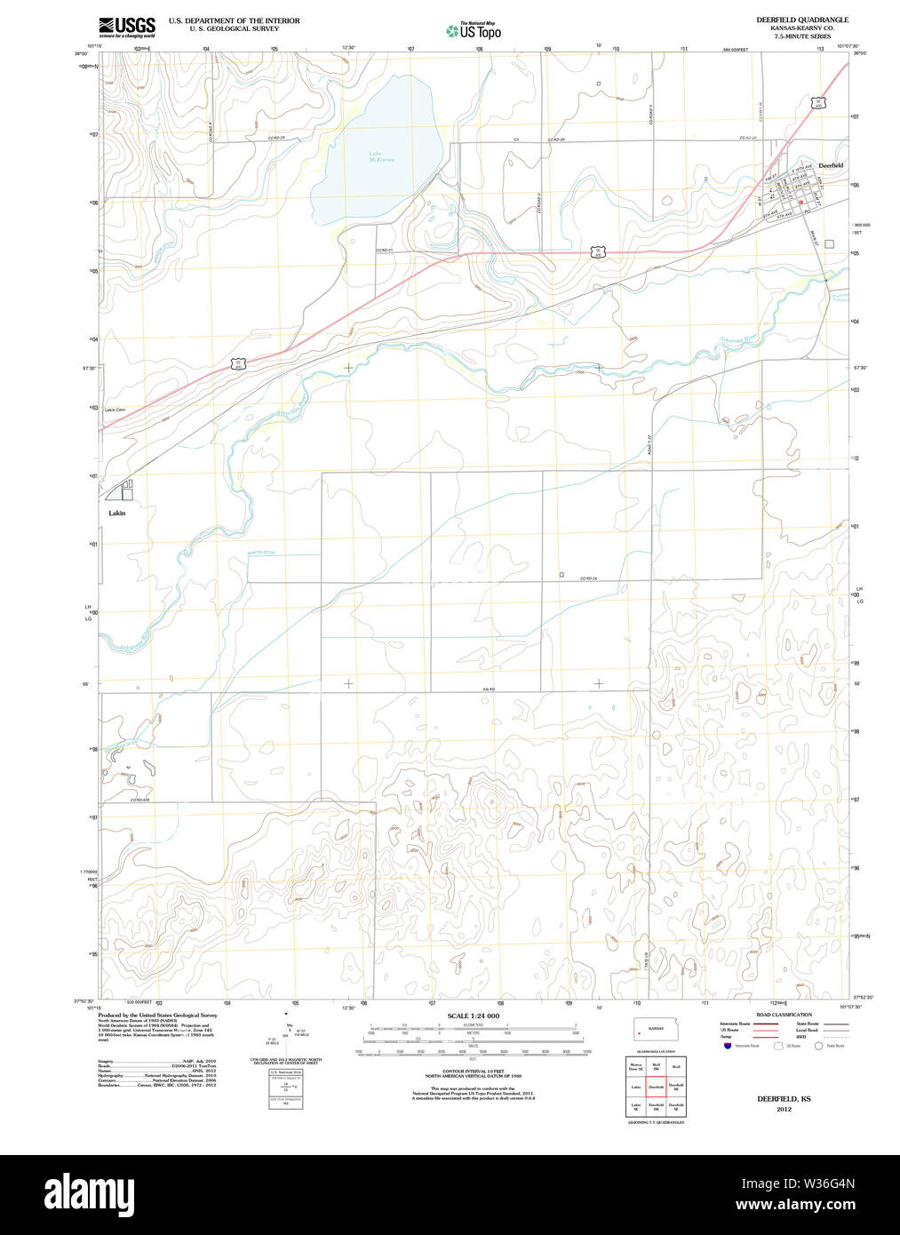 Map of deerfield hi-res stock photography and images - Alamy