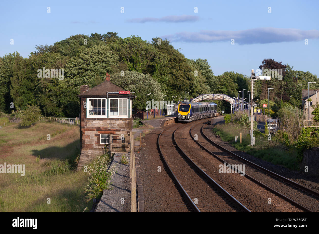 Brand new Northern rail class 195 train at Arnside on First day for new ...