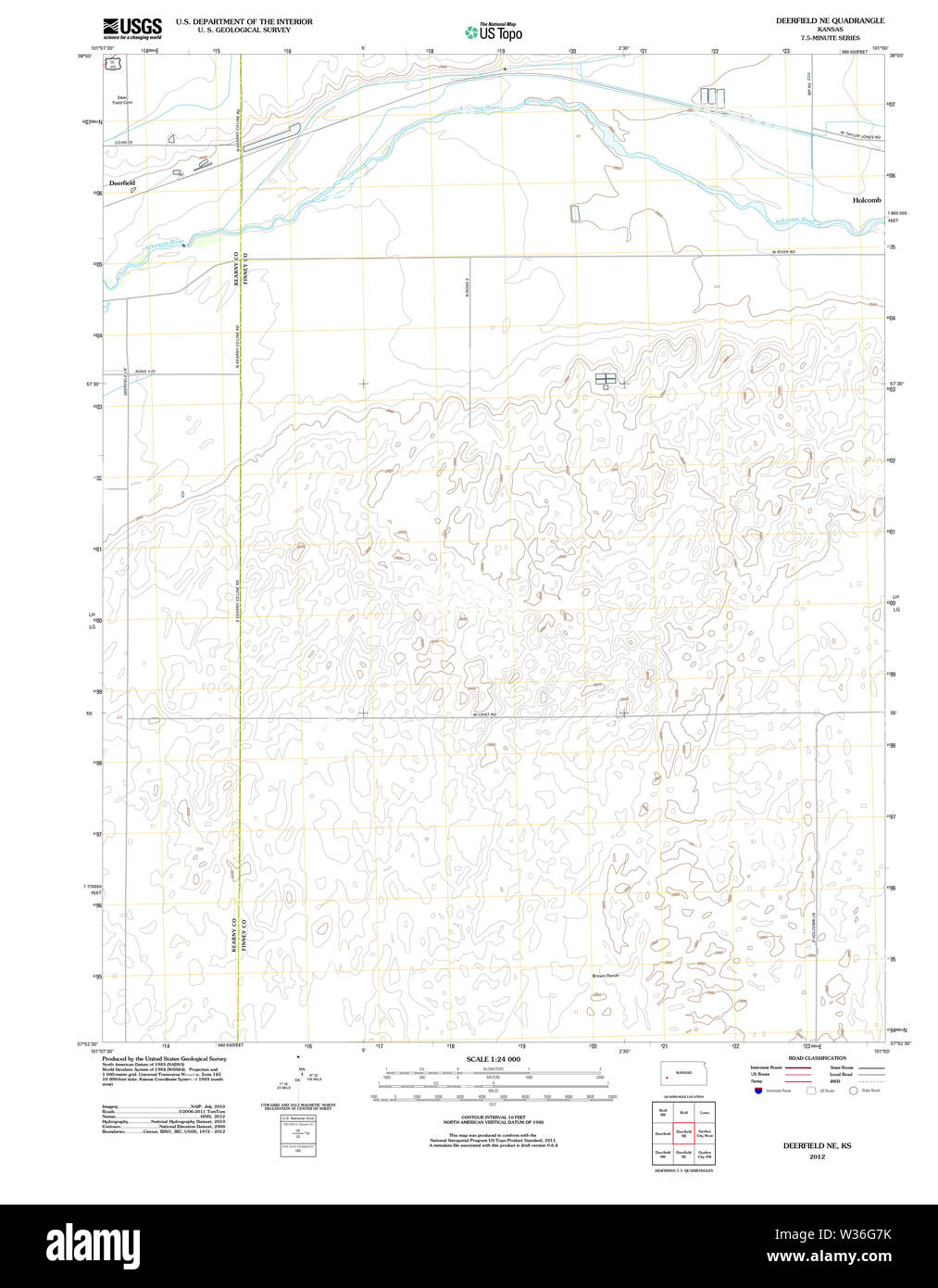 Map of deerfield hi-res stock photography and images - Alamy