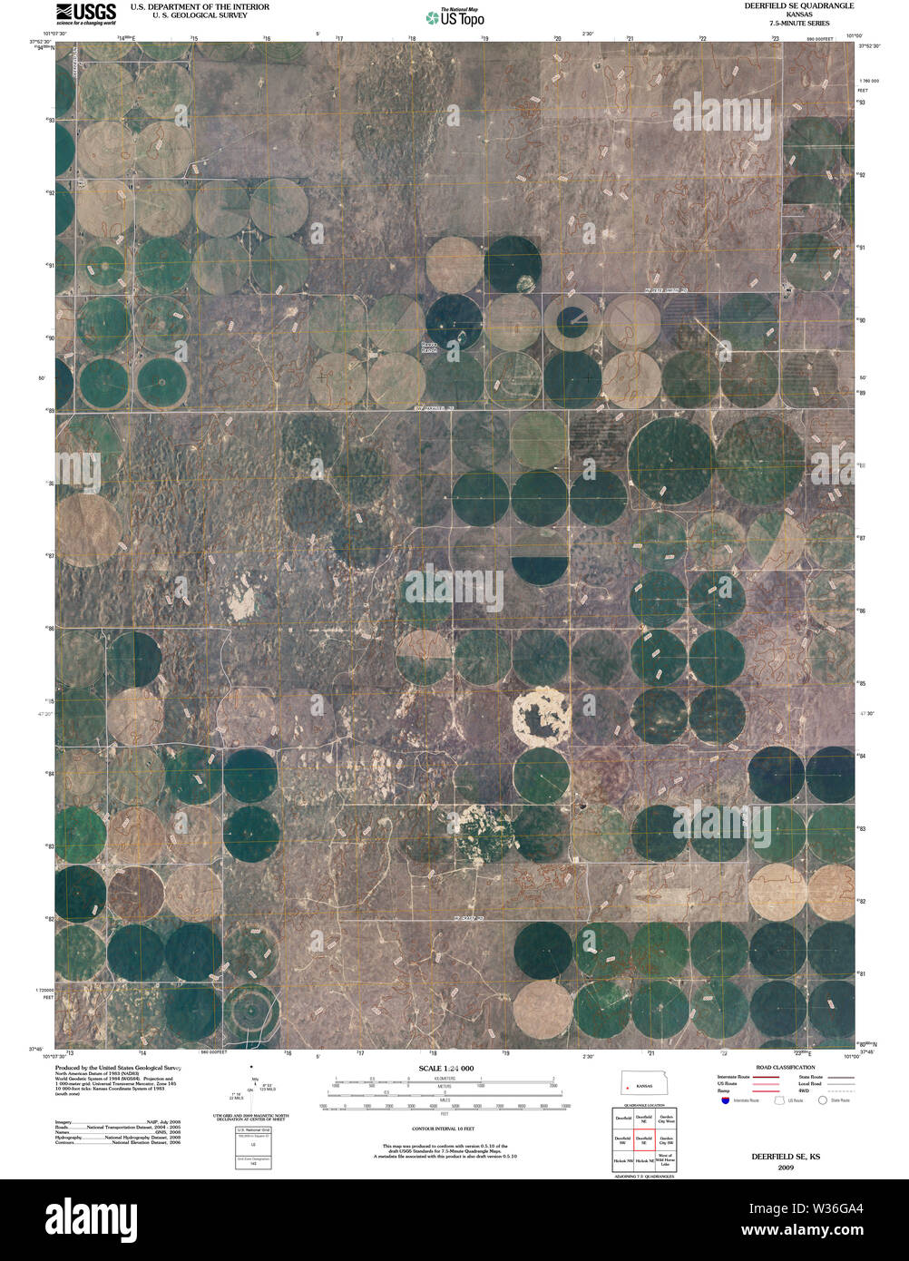 Map of deerfield Cut Out Stock Images & Pictures - Alamy