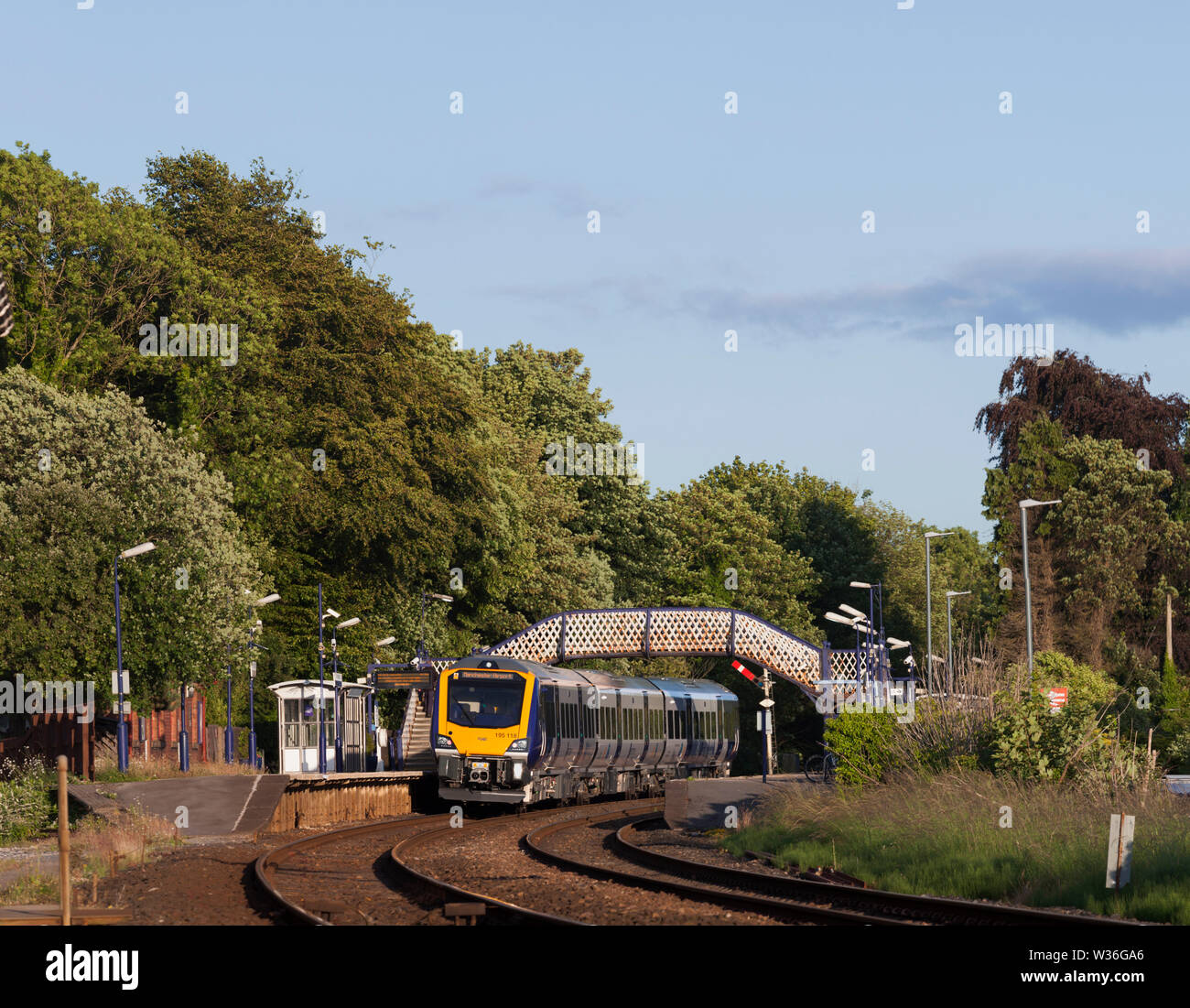 Brand new Northern rail class 195 train at Arnside on First day for new ...