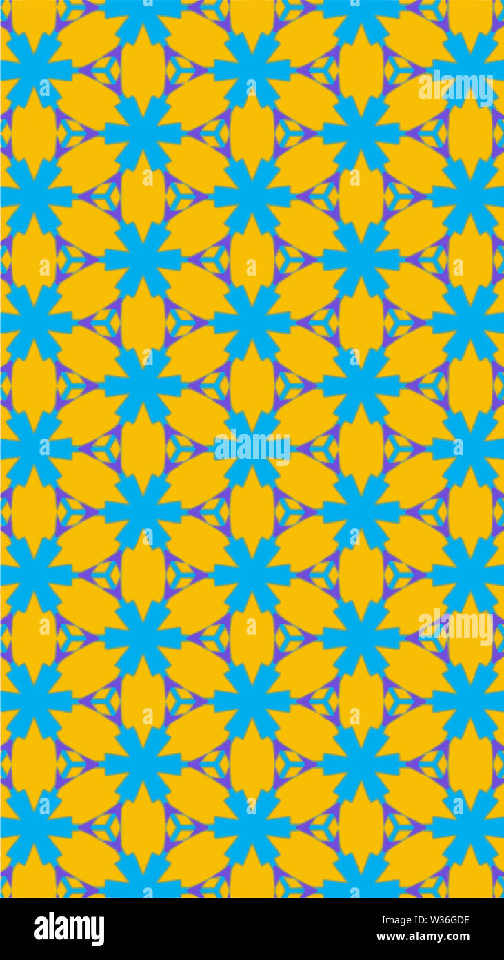 Ornate geometric pattern and abstract colored background Stock Photo ...