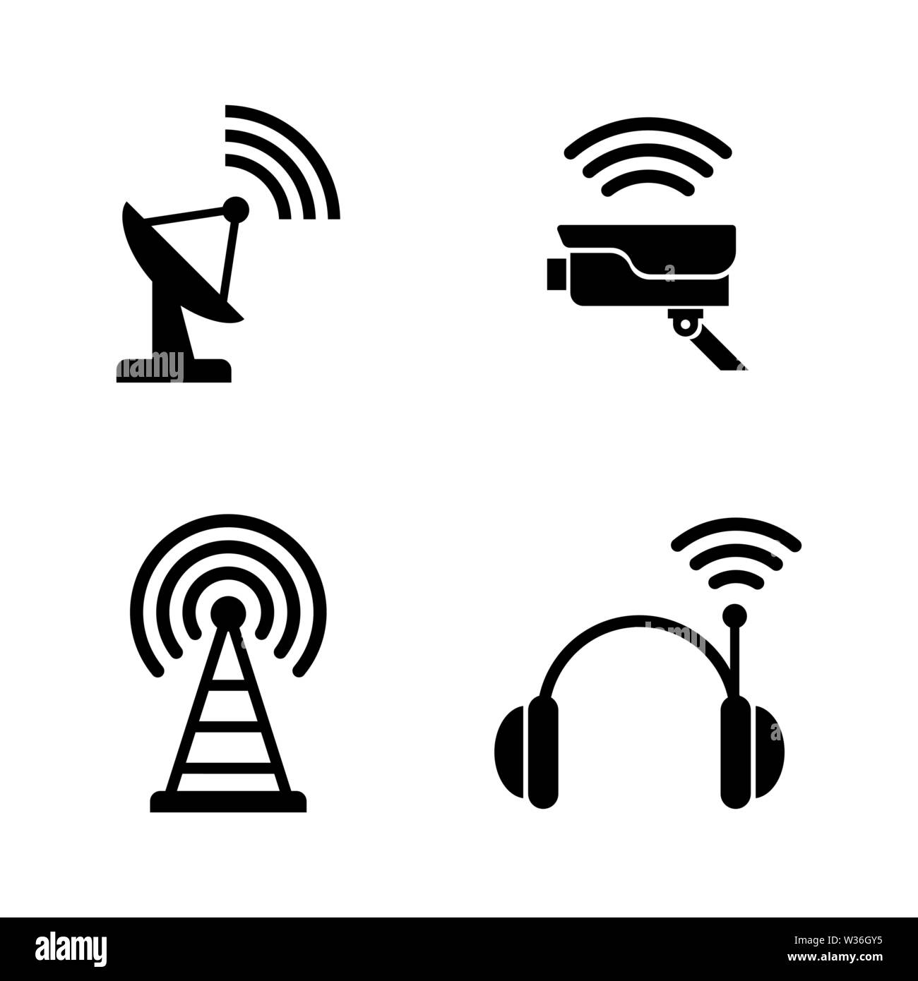 Wireless technolog Stock Vector Images - Alamy
