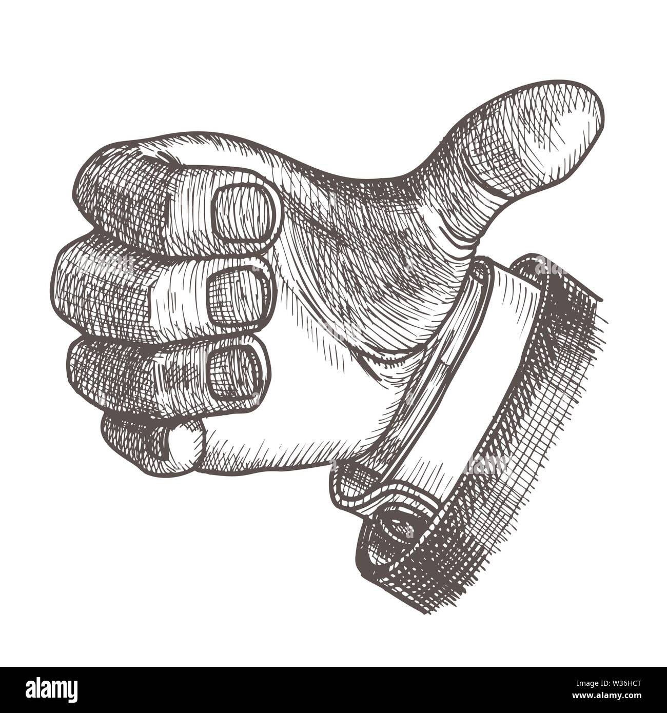 Man middle finger t shirt Stock Vector Images - Alamy