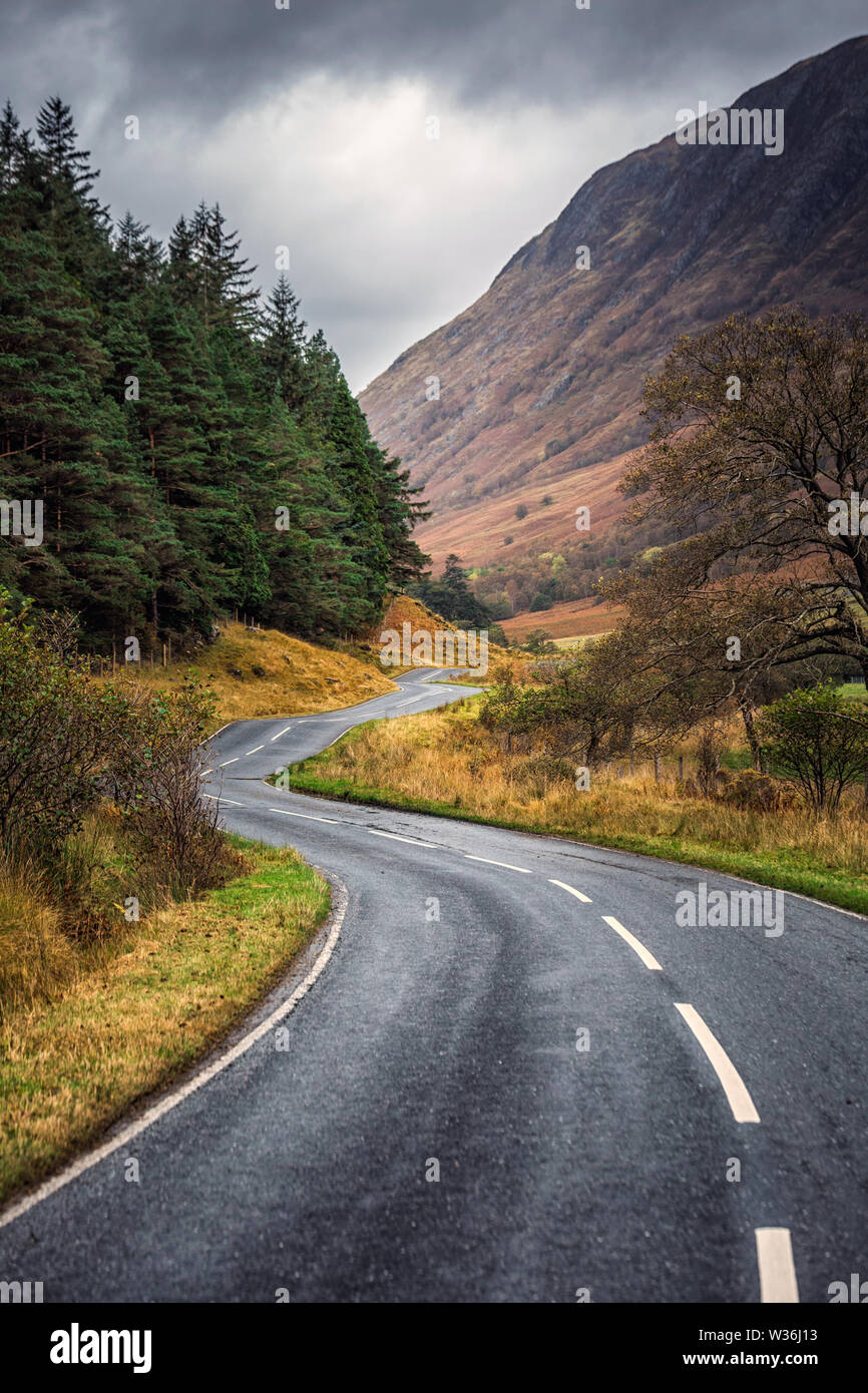 Long winding road hi-res stock photography and images - Alamy