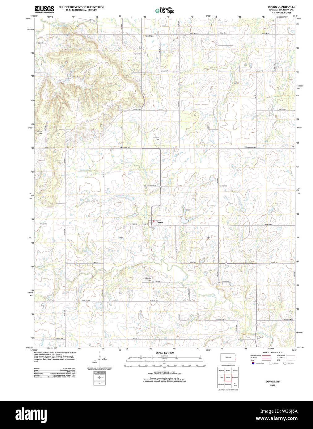Devon map Cut Out Stock Images & Pictures - Alamy