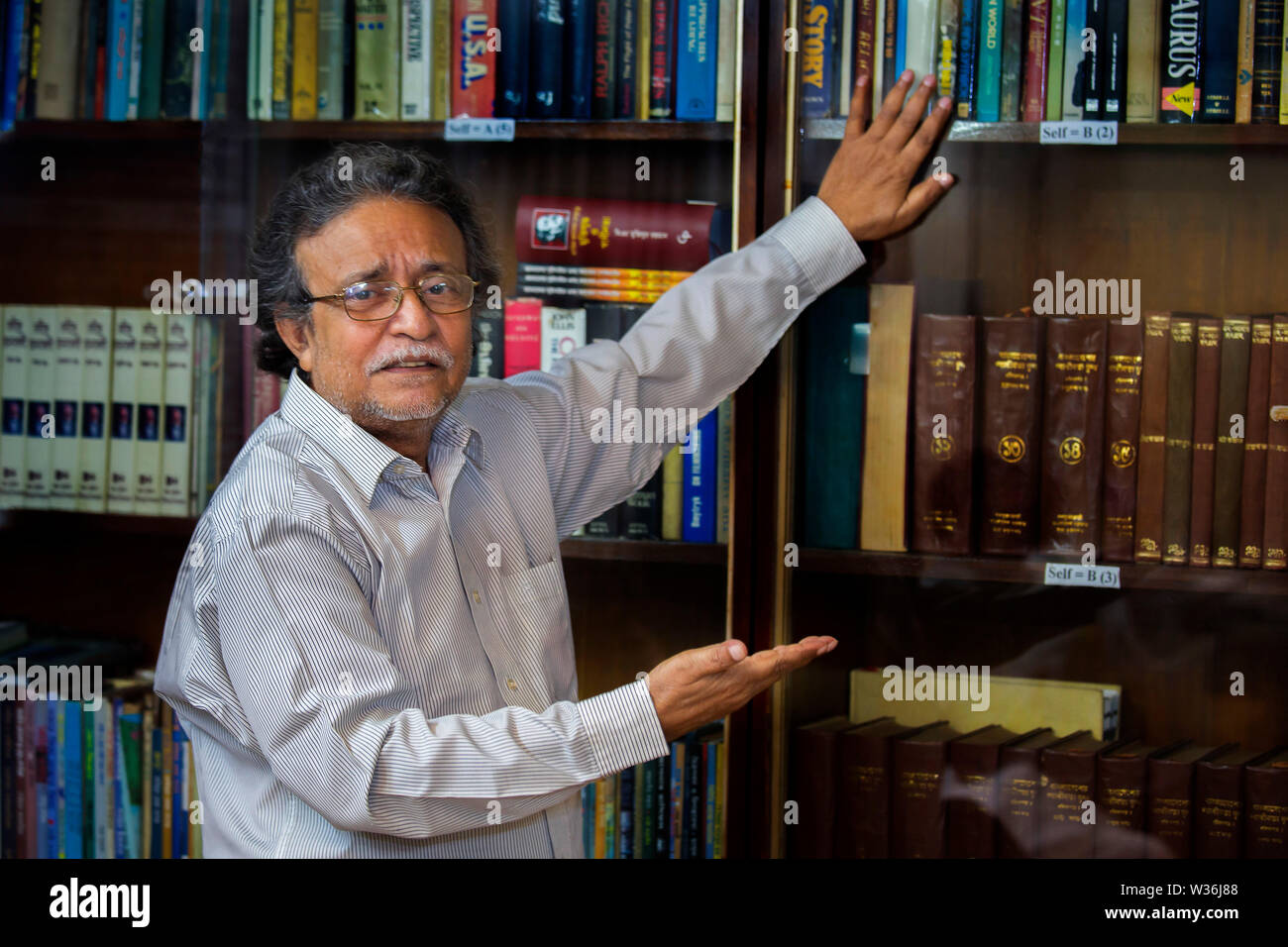 Bangladesh – October 18, 2016: Delwar Jahan Jhantu nne of the most populer Film Director ...