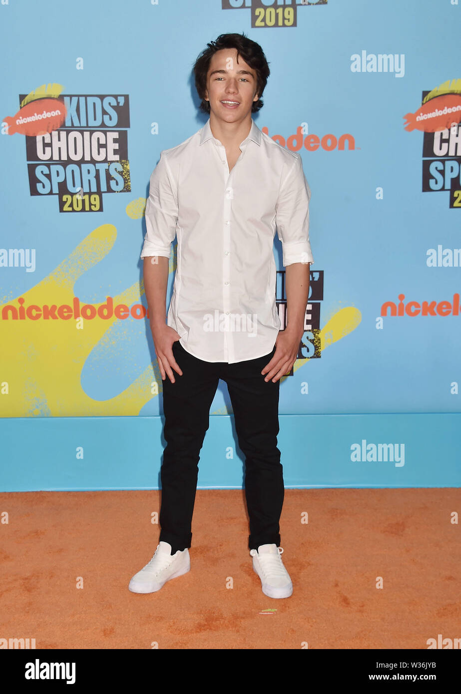 SANTA MONICA, CA - JULY 11: Toby Miller attends Nickelodeon Kids ...