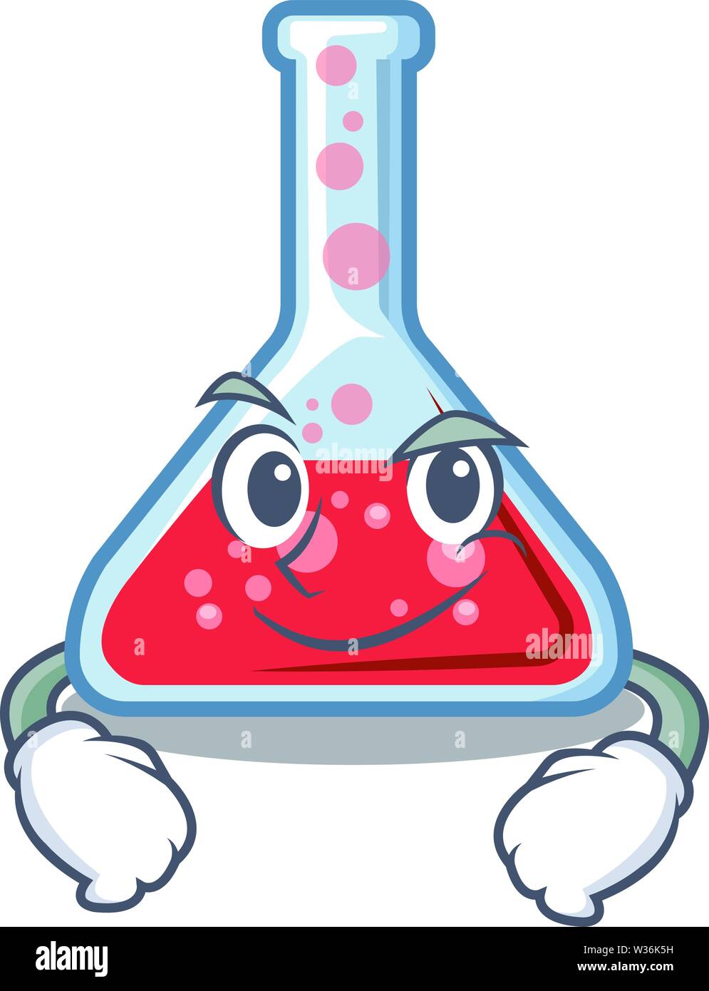 Erlenmeyer Flask Cartoon