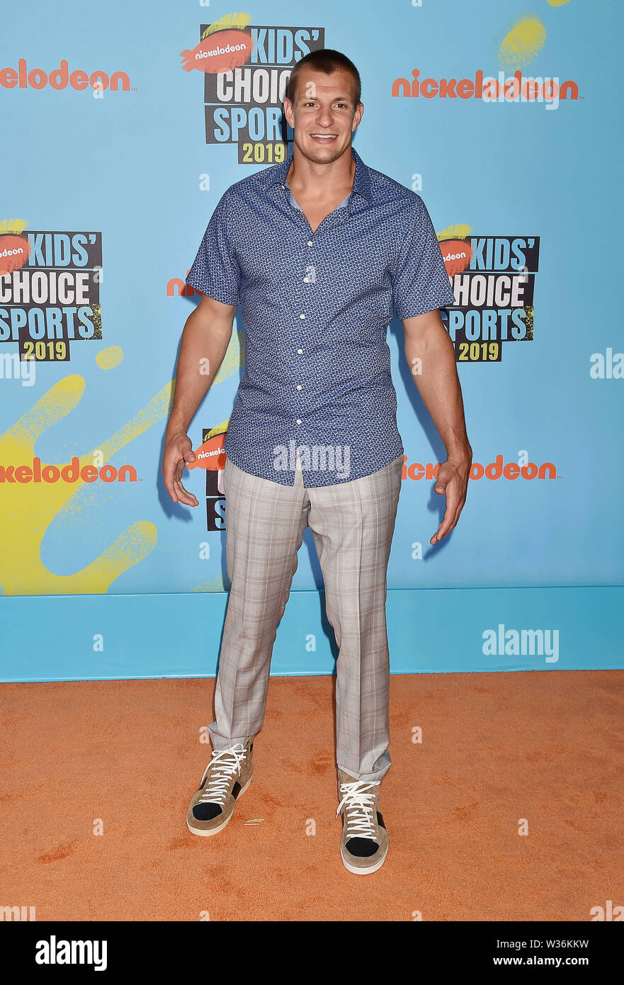 Rob gronkowski nickelodeon kids choice hi-res stock photography and ...