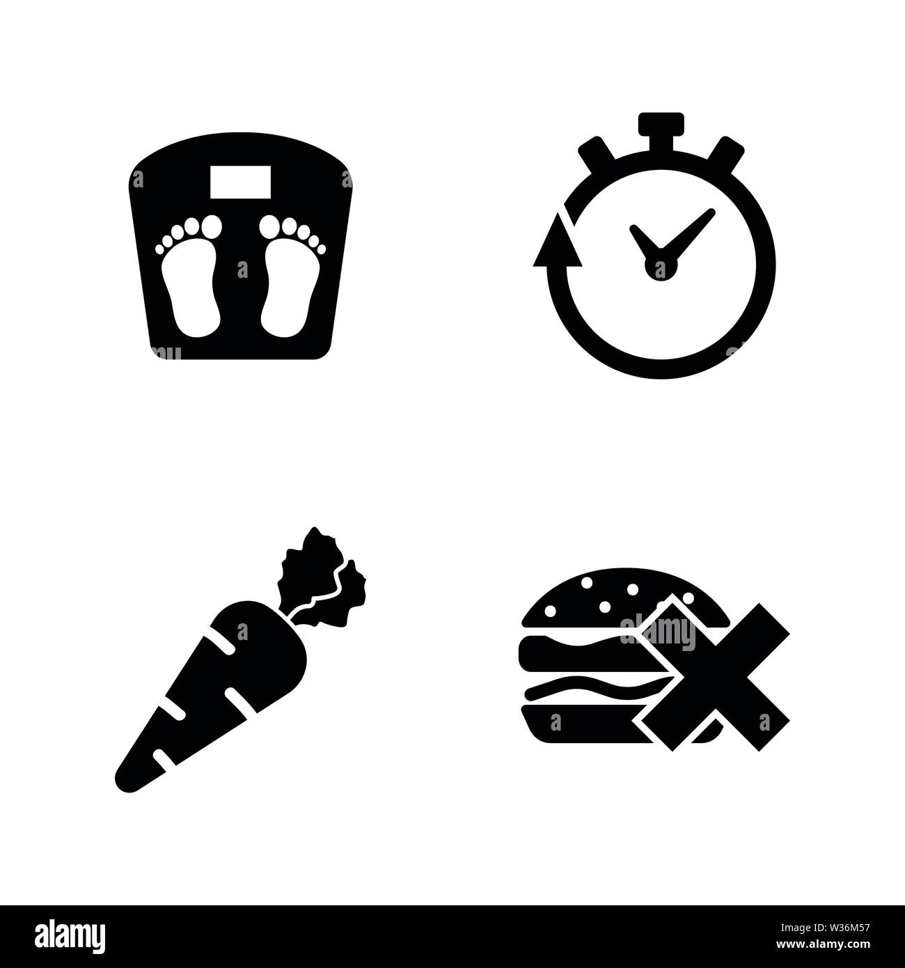 Fat burning product Stock Vector Images - Alamy