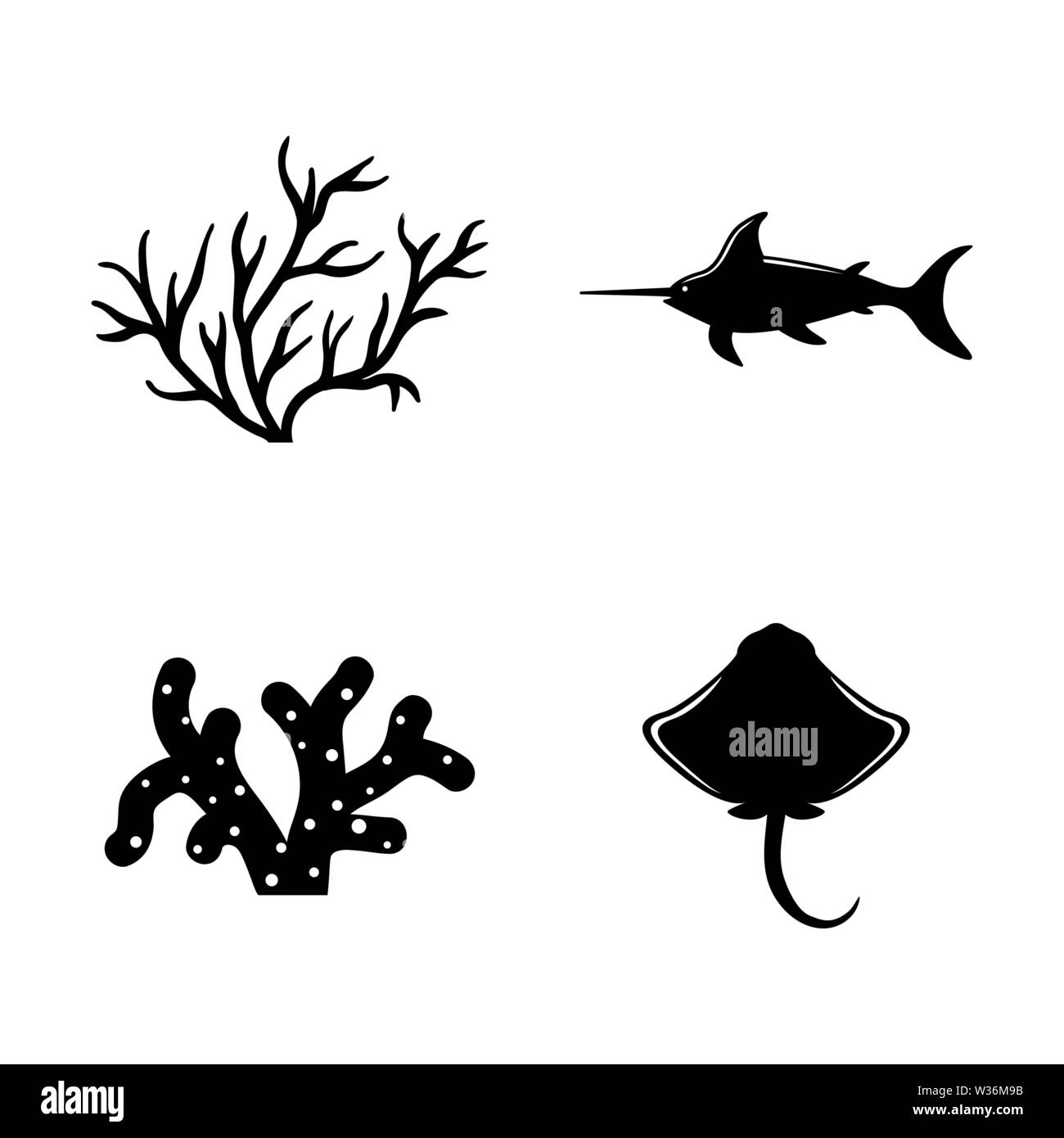 Marine sites Stock Vector Images - Alamy