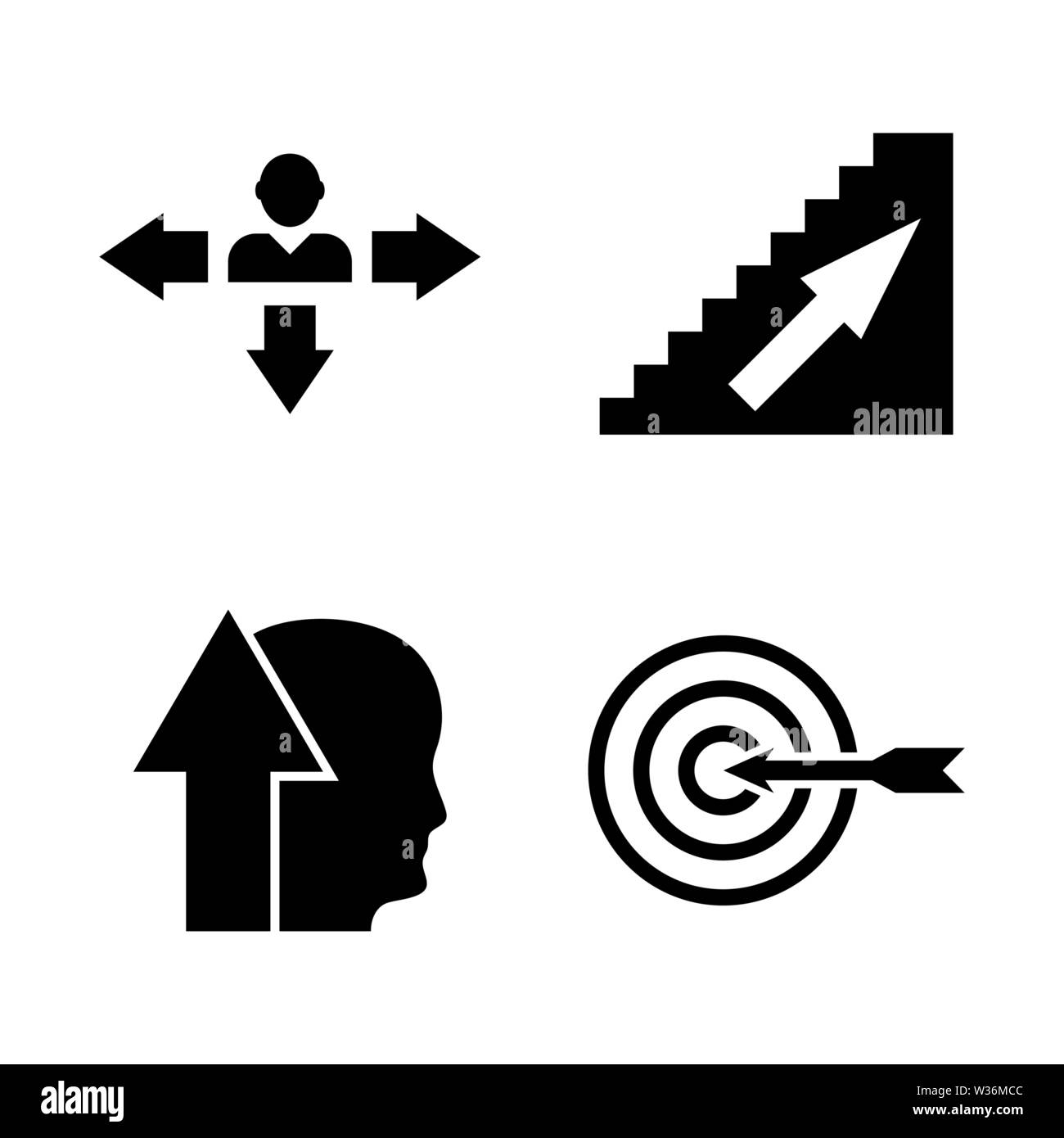 Workforce silhouette Black and White Stock Photos & Images - Alamy