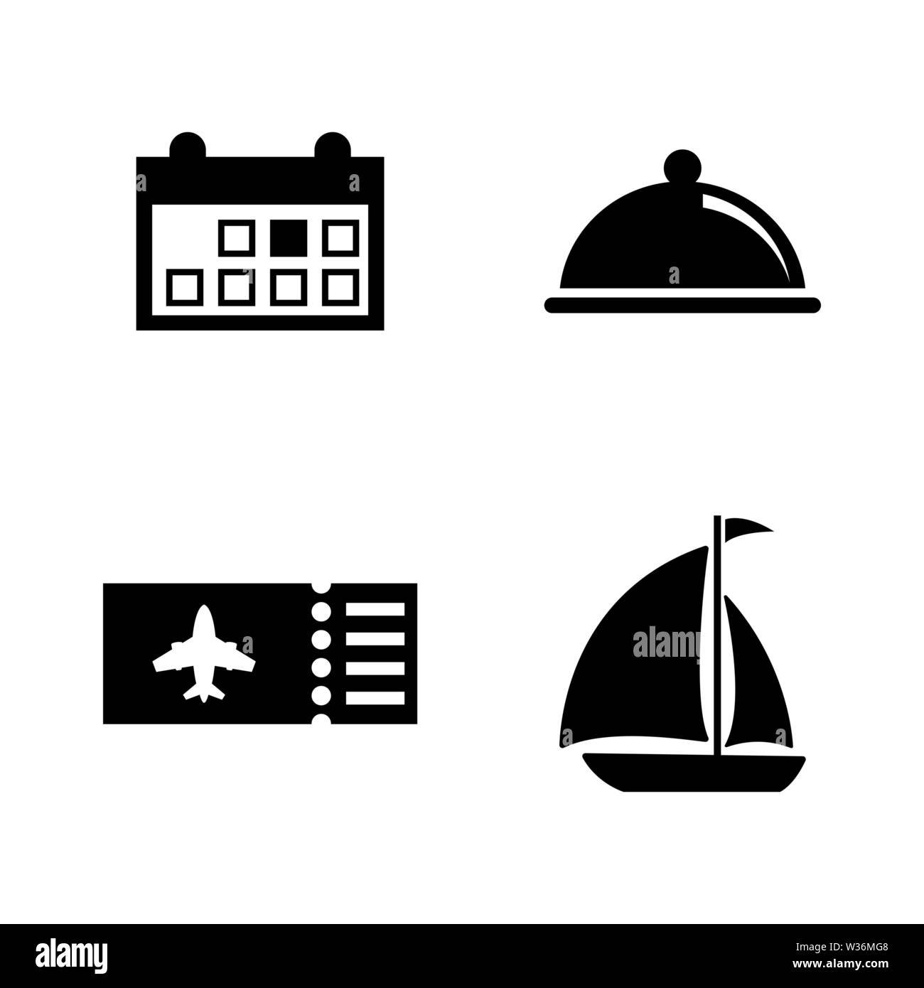 Airplane food tray Stock Vector Images - Alamy