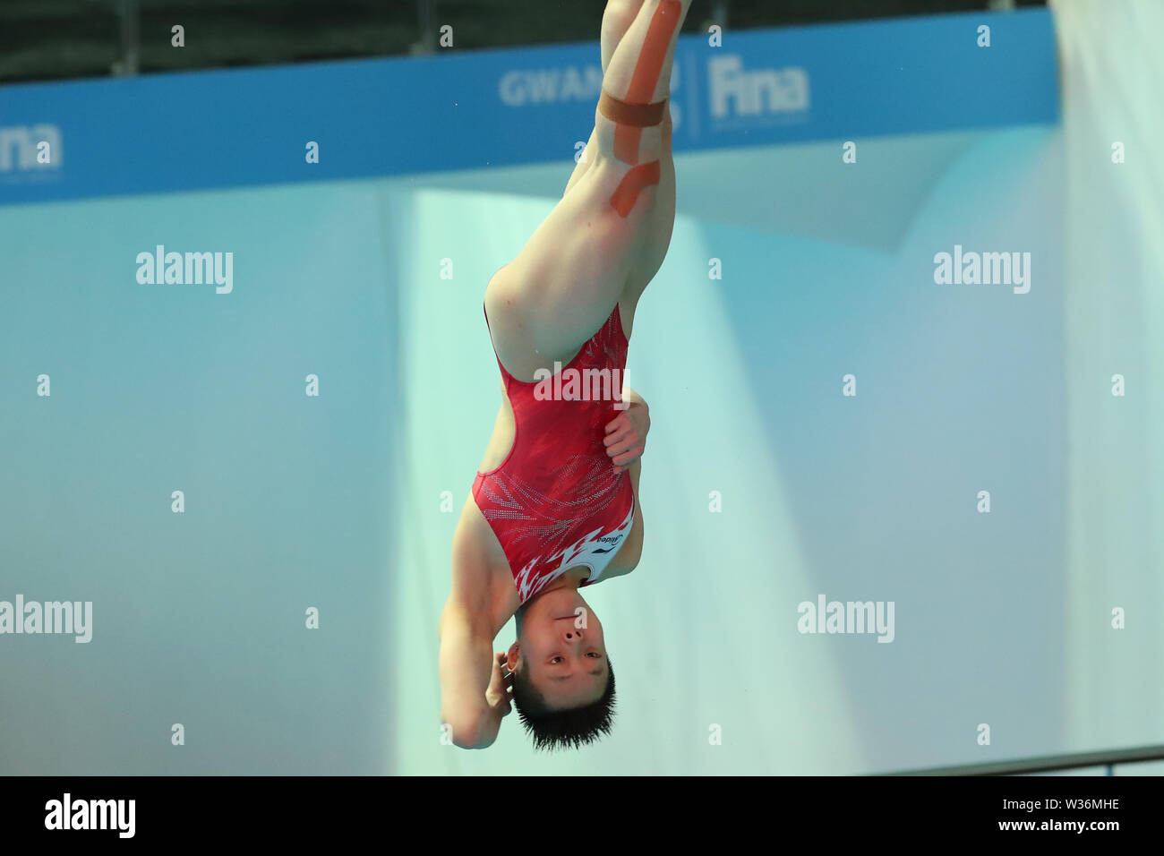 Gwangju, South Korea. 13th July, 2019. Chen Yiwen (CHN) Diving : 18th ...