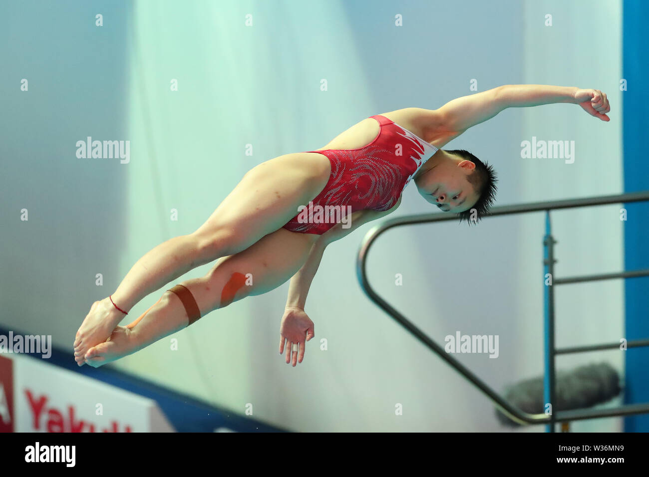Gwangju, South Korea. 13th July, 2019. Chen Yiwen (CHN) Diving : 18th ...
