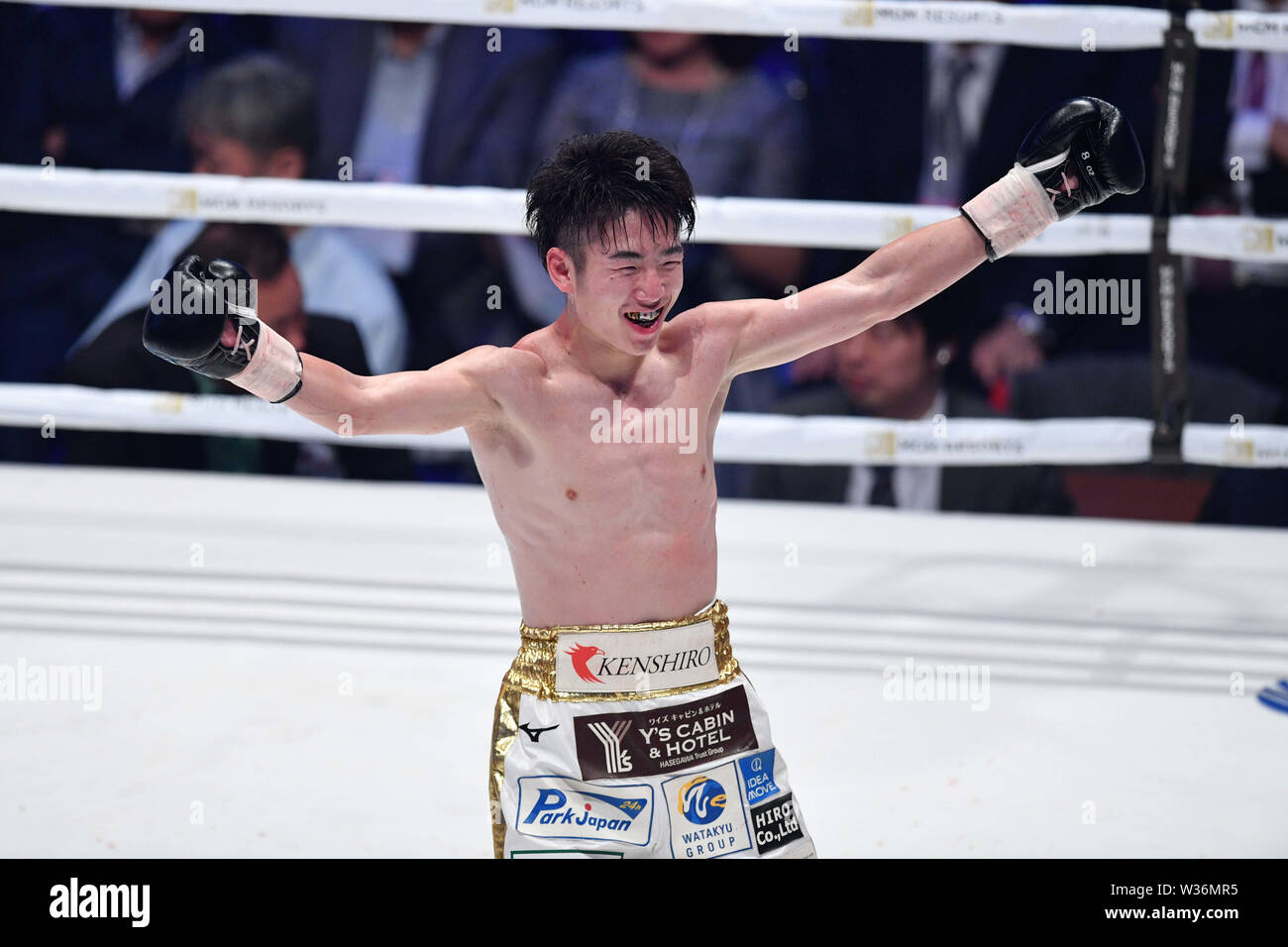 Edion Arena Osaka, Osaka, Japan. 12th July, 2019. Ken Shiro (JPN), JULY ...