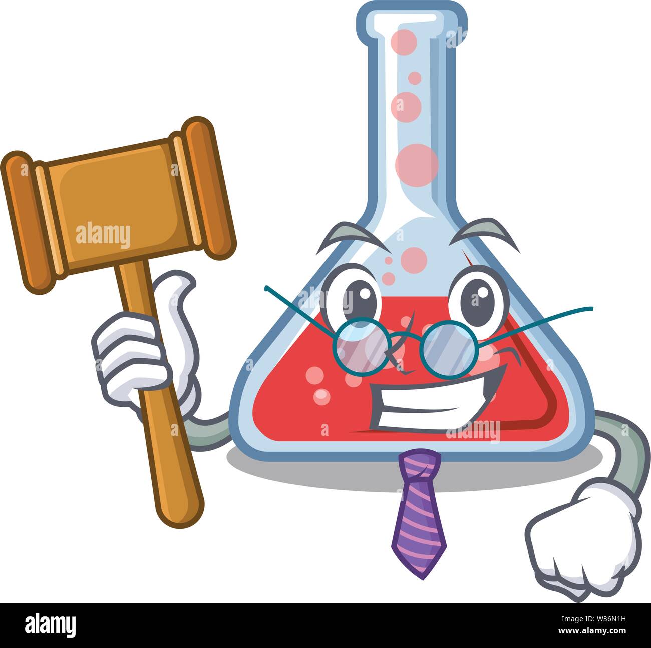 In volumetric flask Stock Vector Images - Alamy