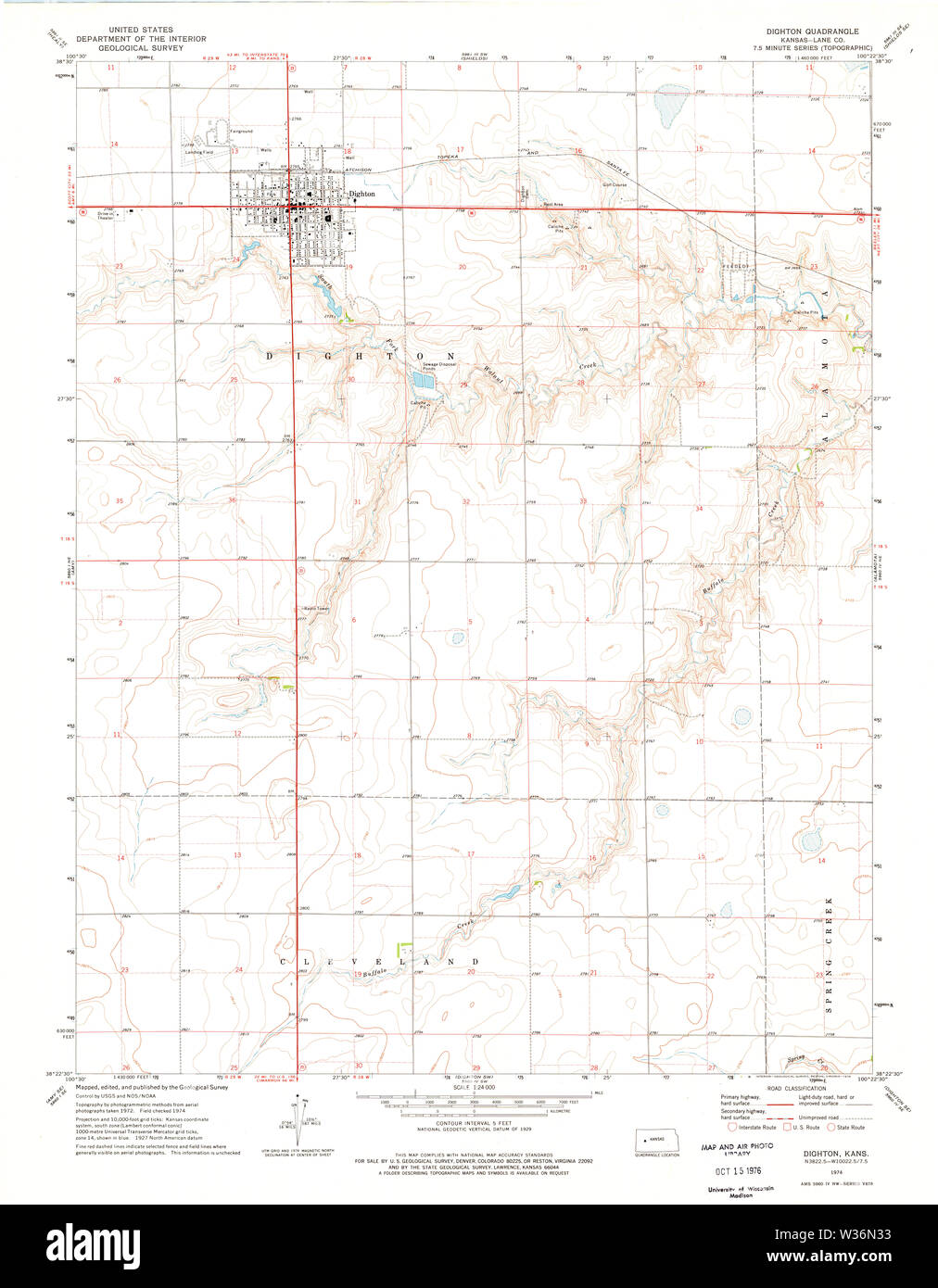 Map of dighton hi-res stock photography and images - Alamy