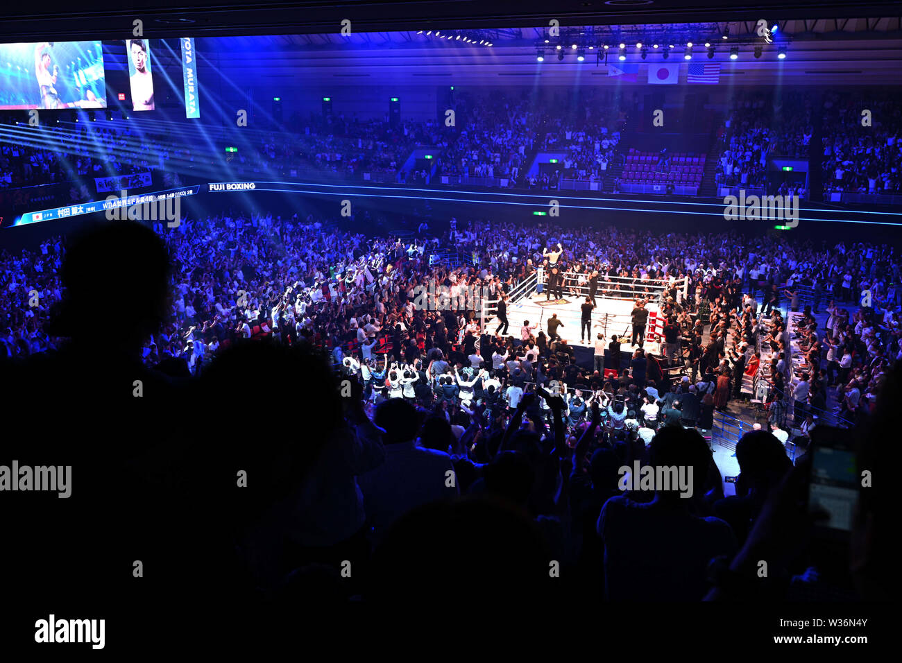 Edion Arena Osaka, Osaka, Japan. 12th July, 2019. Ryota Murata (JPN ...