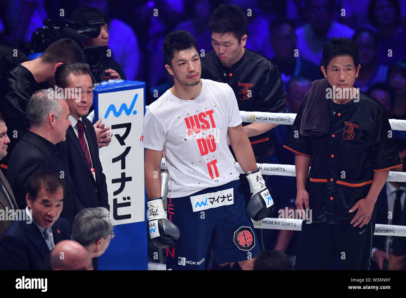 Edion Arena Osaka, Osaka, Japan. 12th July, 2019. Ryota Murata (JPN ...