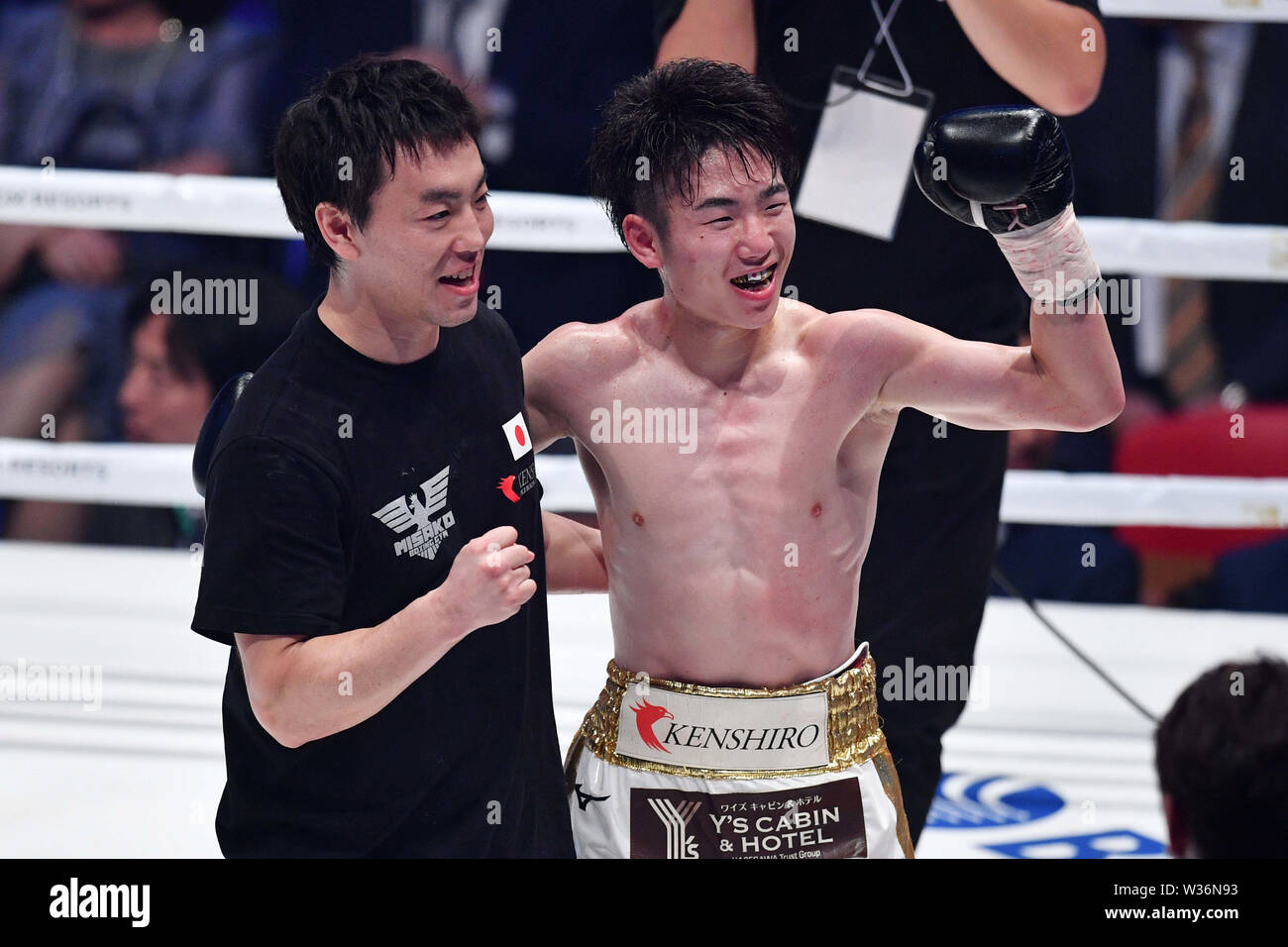 Edion Arena Osaka, Osaka, Japan. 12th July, 2019. Ken Shiro (JPN), JULY ...