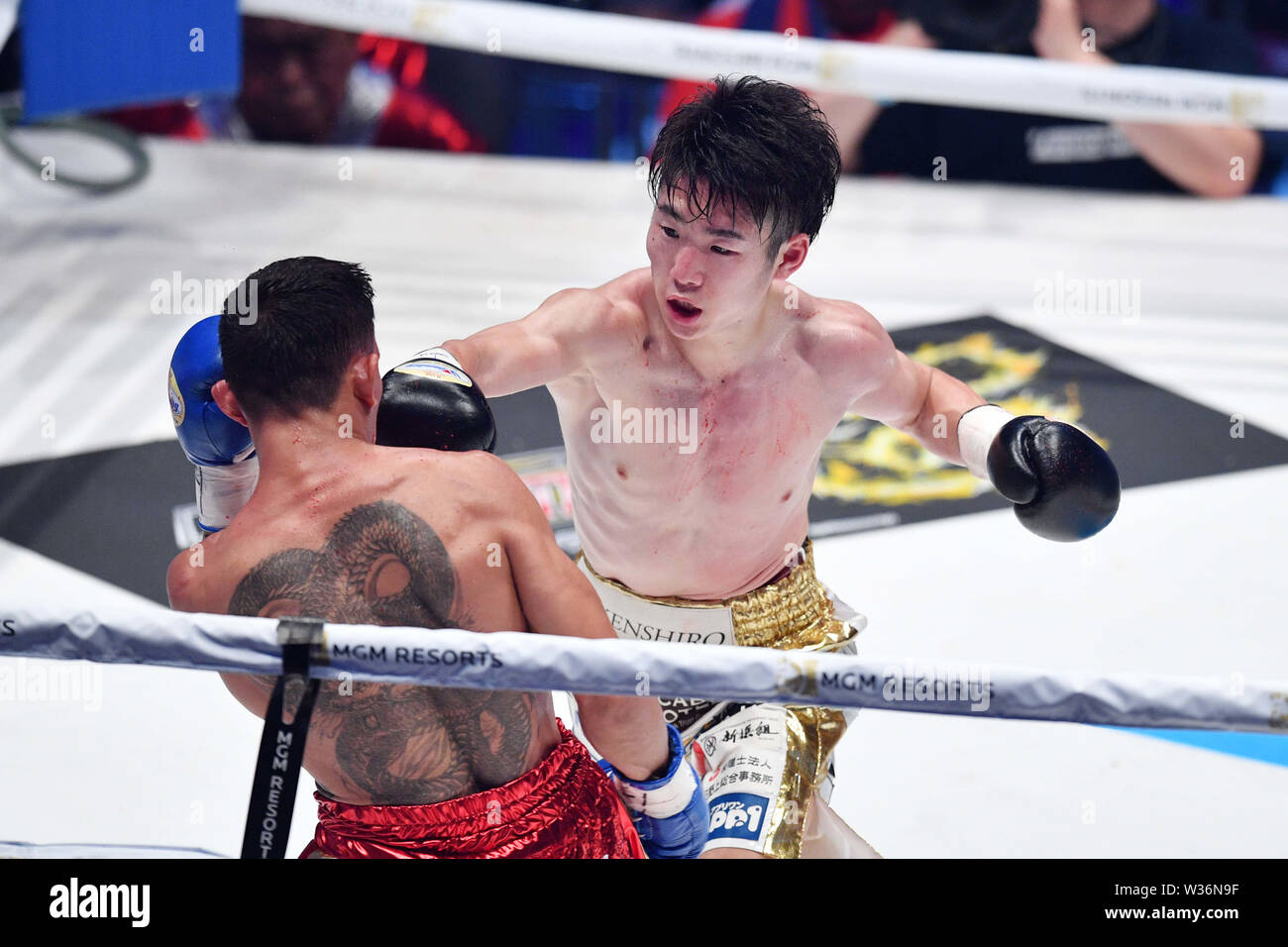 Edion Arena Osaka, Osaka, Japan. 12th July, 2019. Ken Shiro (JPN), JULY ...