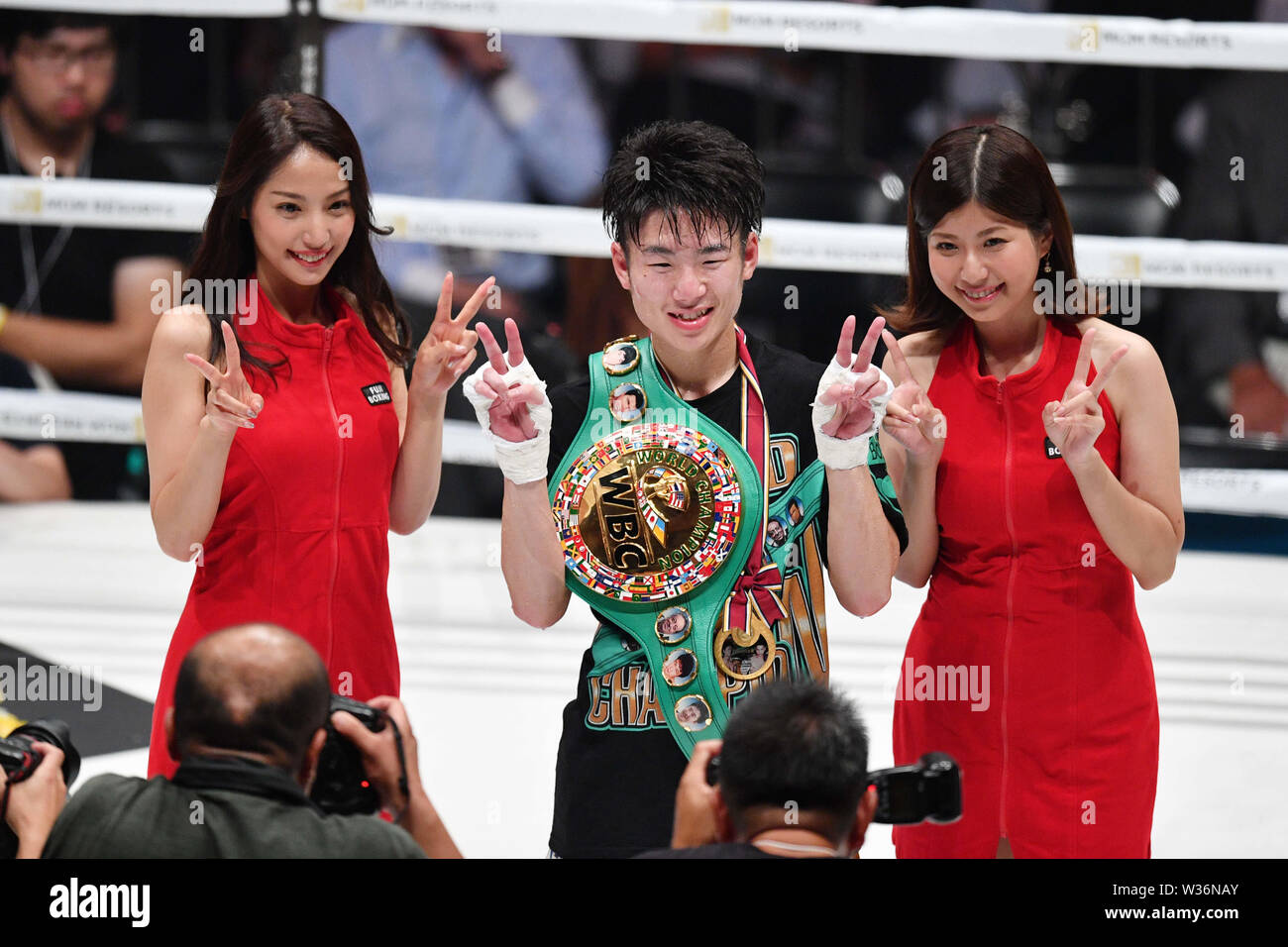 Edion Arena Osaka, Osaka, Japan. 12th July, 2019. Ken Shiro (JPN), JULY ...