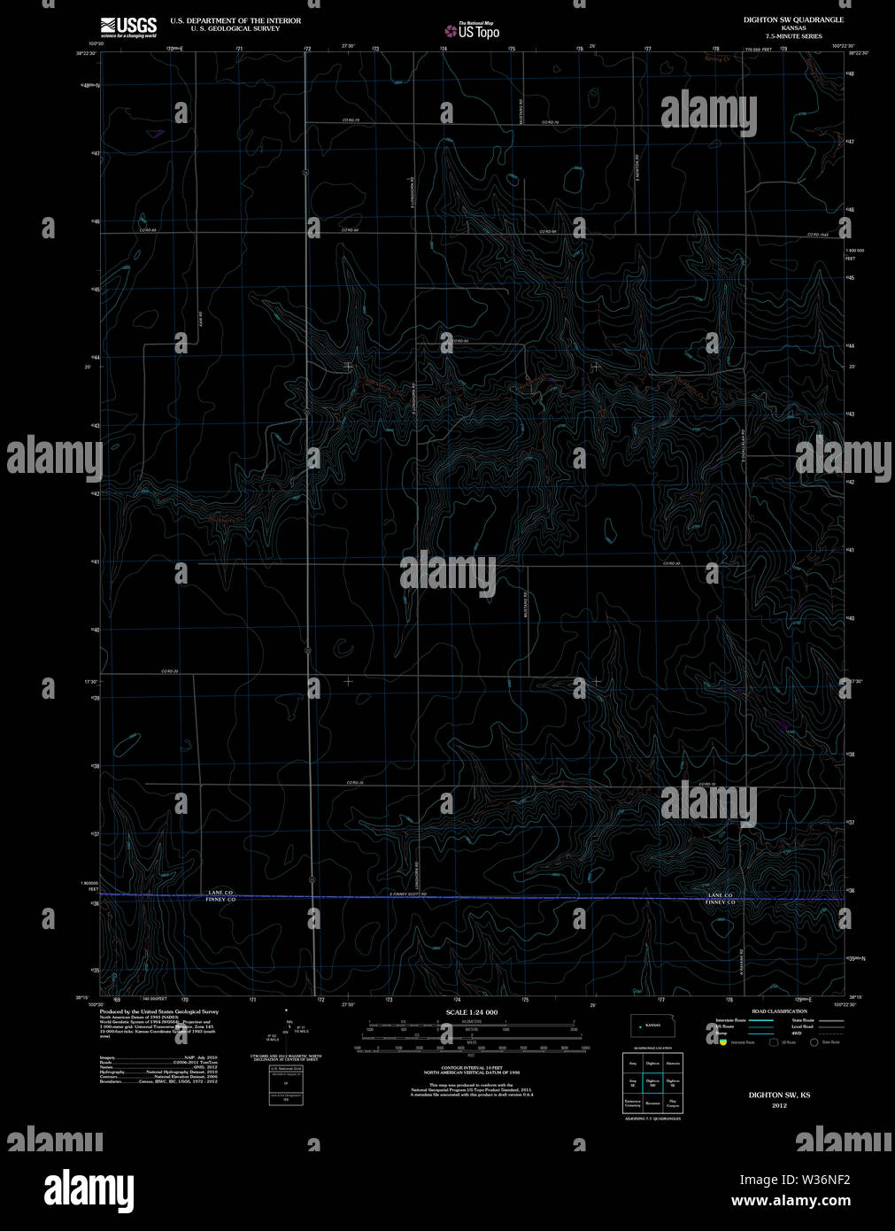 Map of dighton hi-res stock photography and images - Alamy