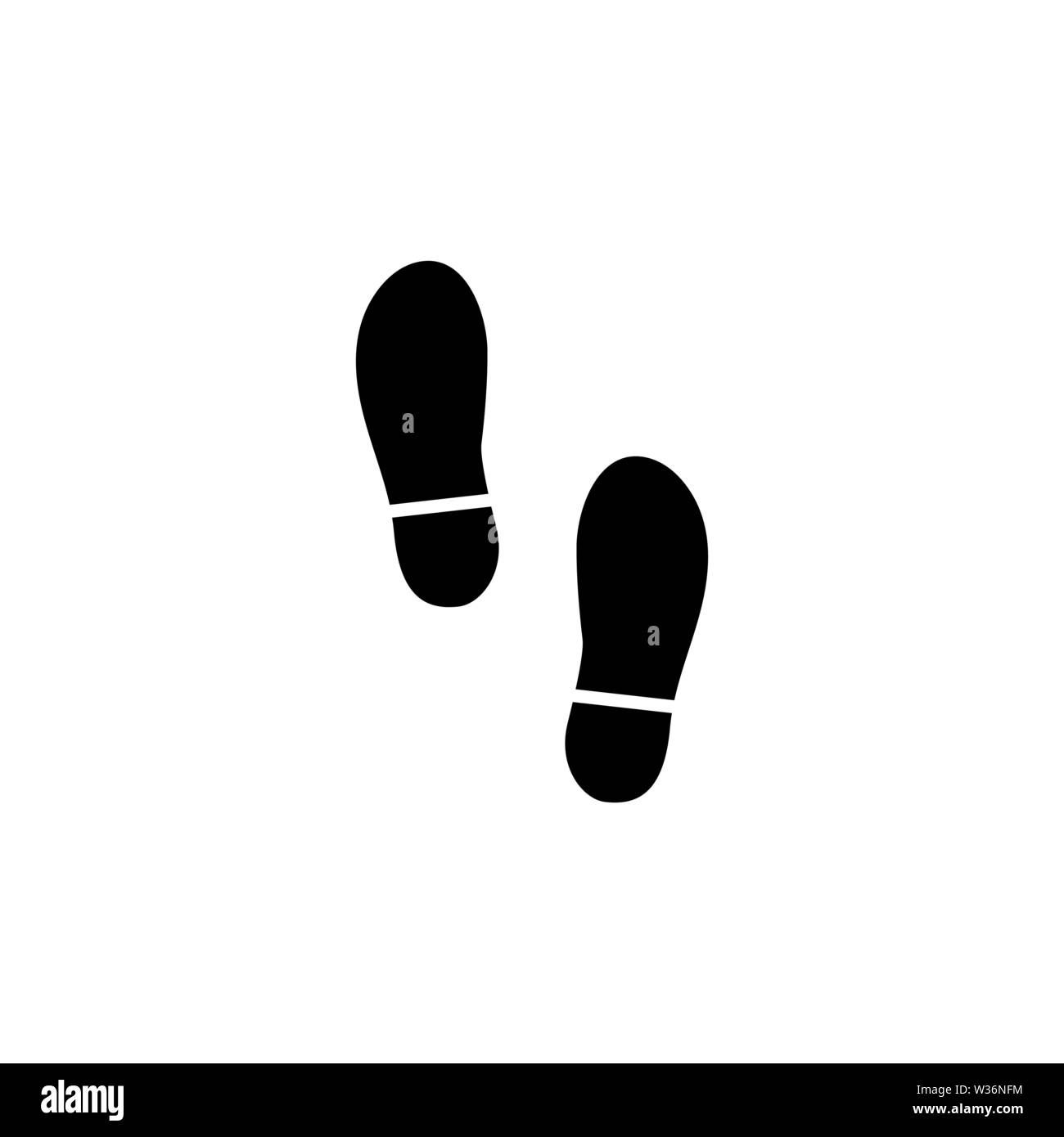 Shoes vector icon. Simple flat symbol on white background Stock Vector ...