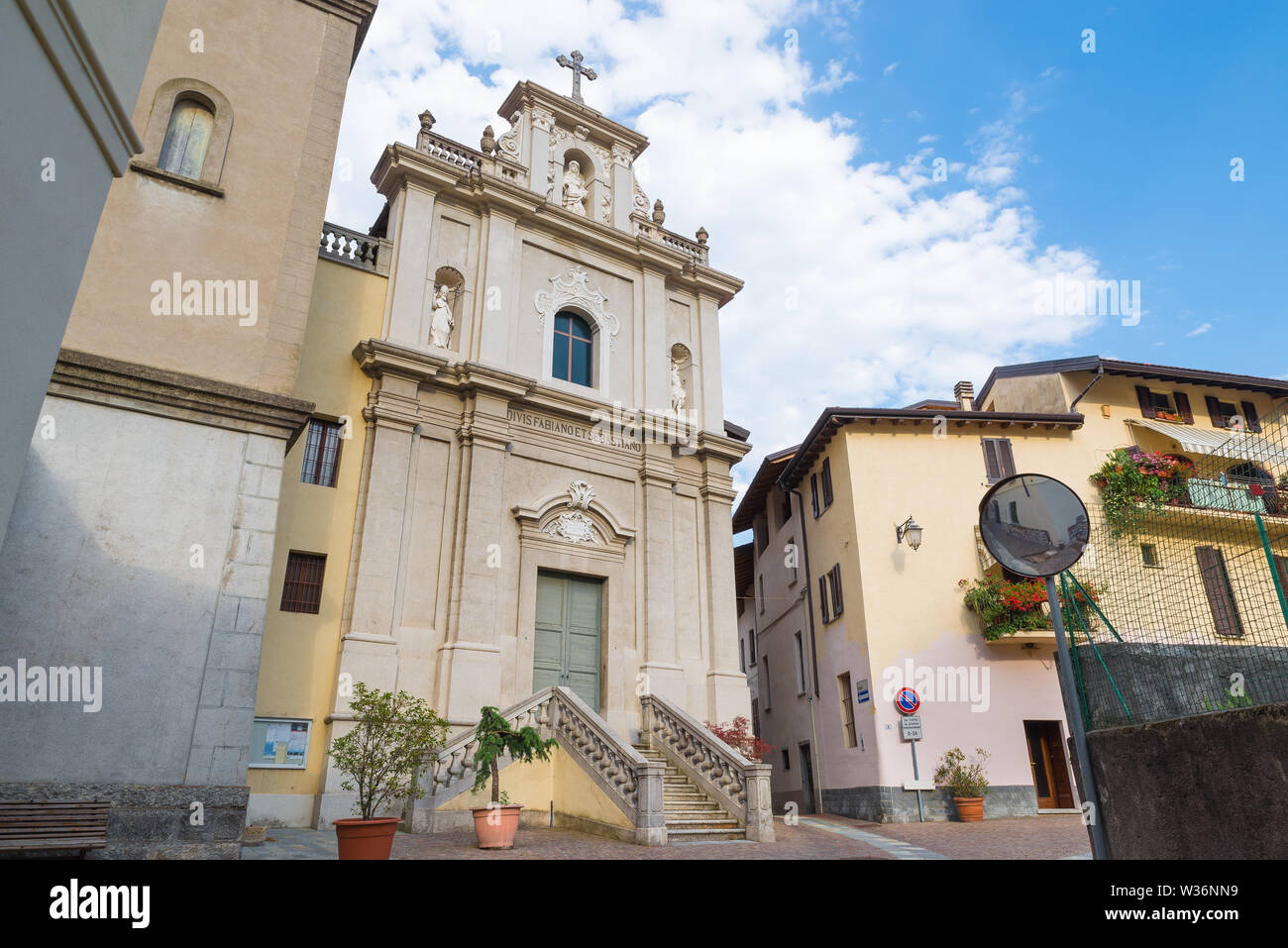Historic center of Rancio Valcuvia, Valcuvia, province of Varese ...