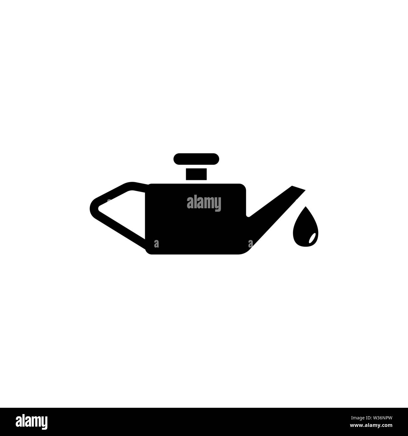 Engine Oil vector icon. Simple flat symbol on white background Stock ...