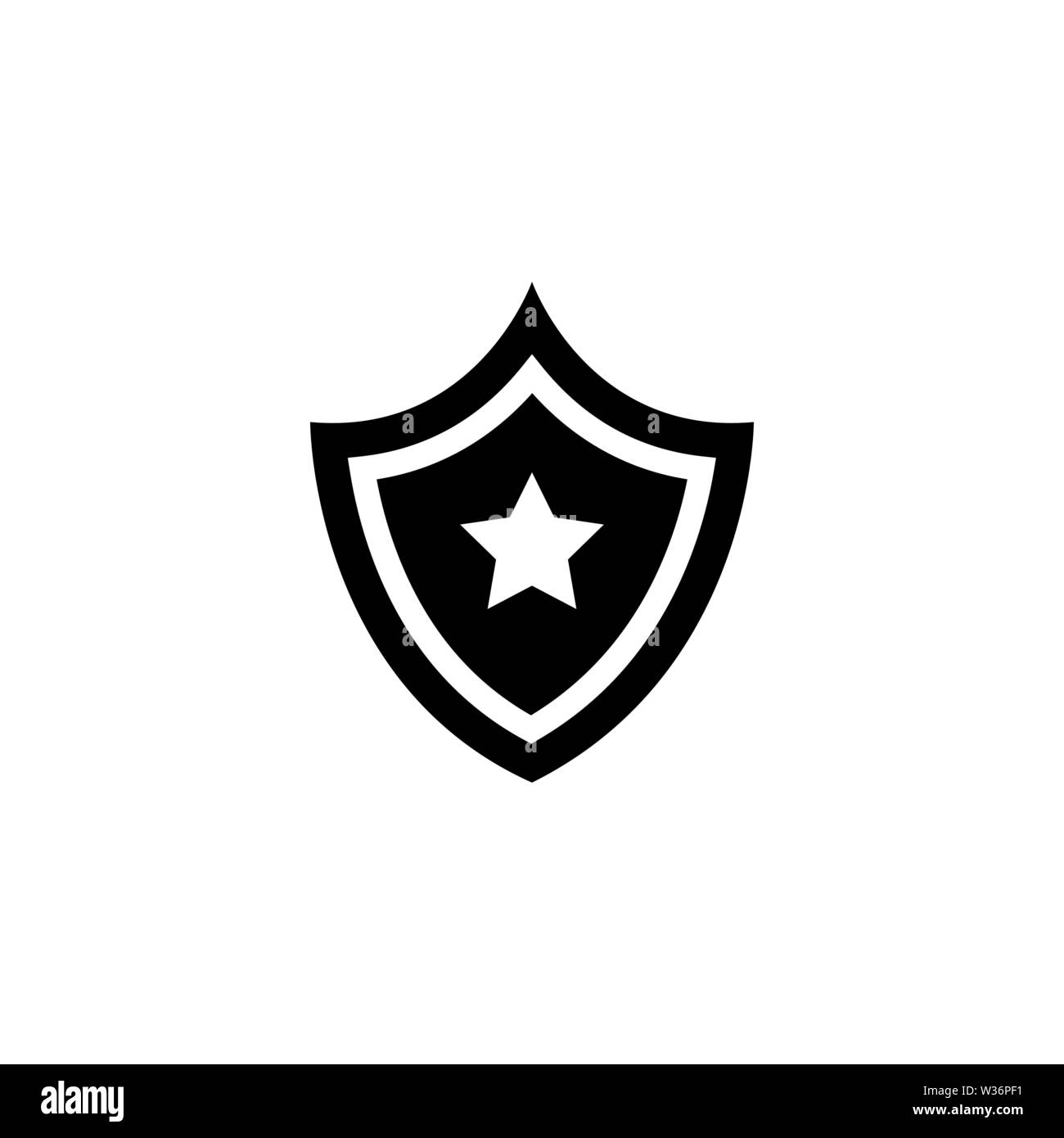 Star on knight shield hi-res stock photography and images - Alamy