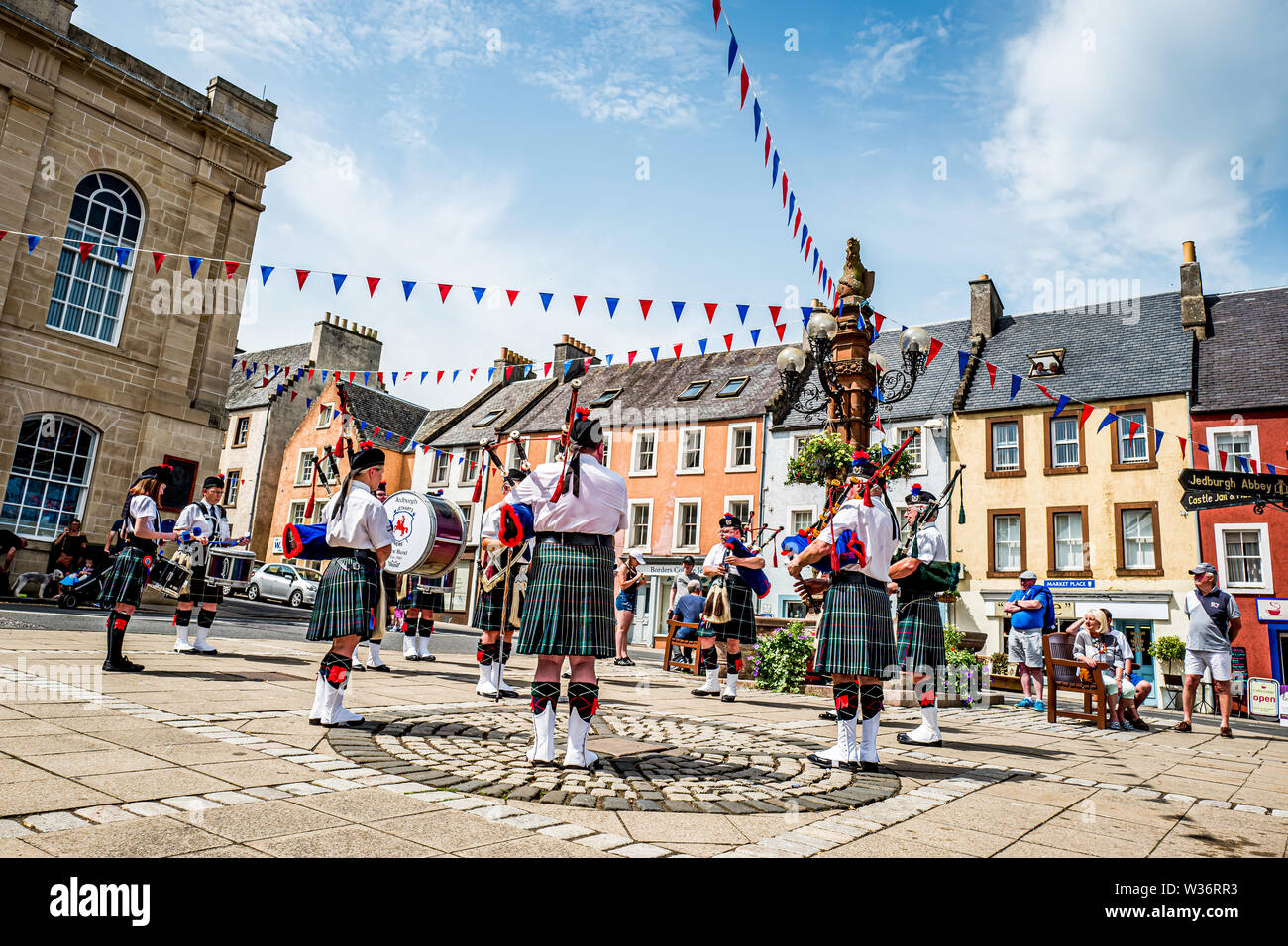 The Royal Burgh Of Jedburgh High Resolution Stock Photography and ...