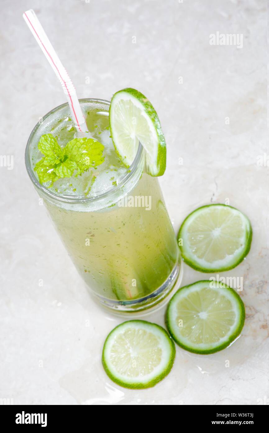 Lemonade, Cool soft Drinks Stock Photo - Alamy