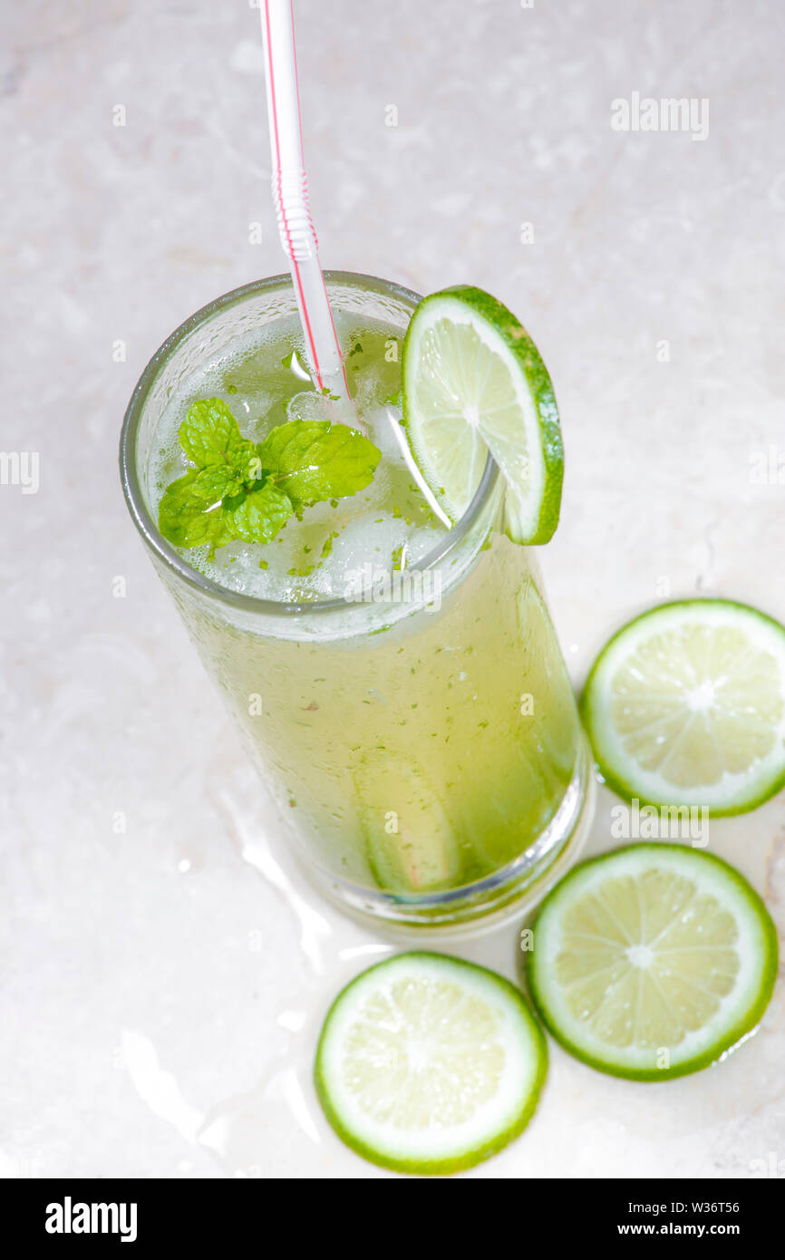 Lemonade, Cool soft Drinks Stock Photo - Alamy