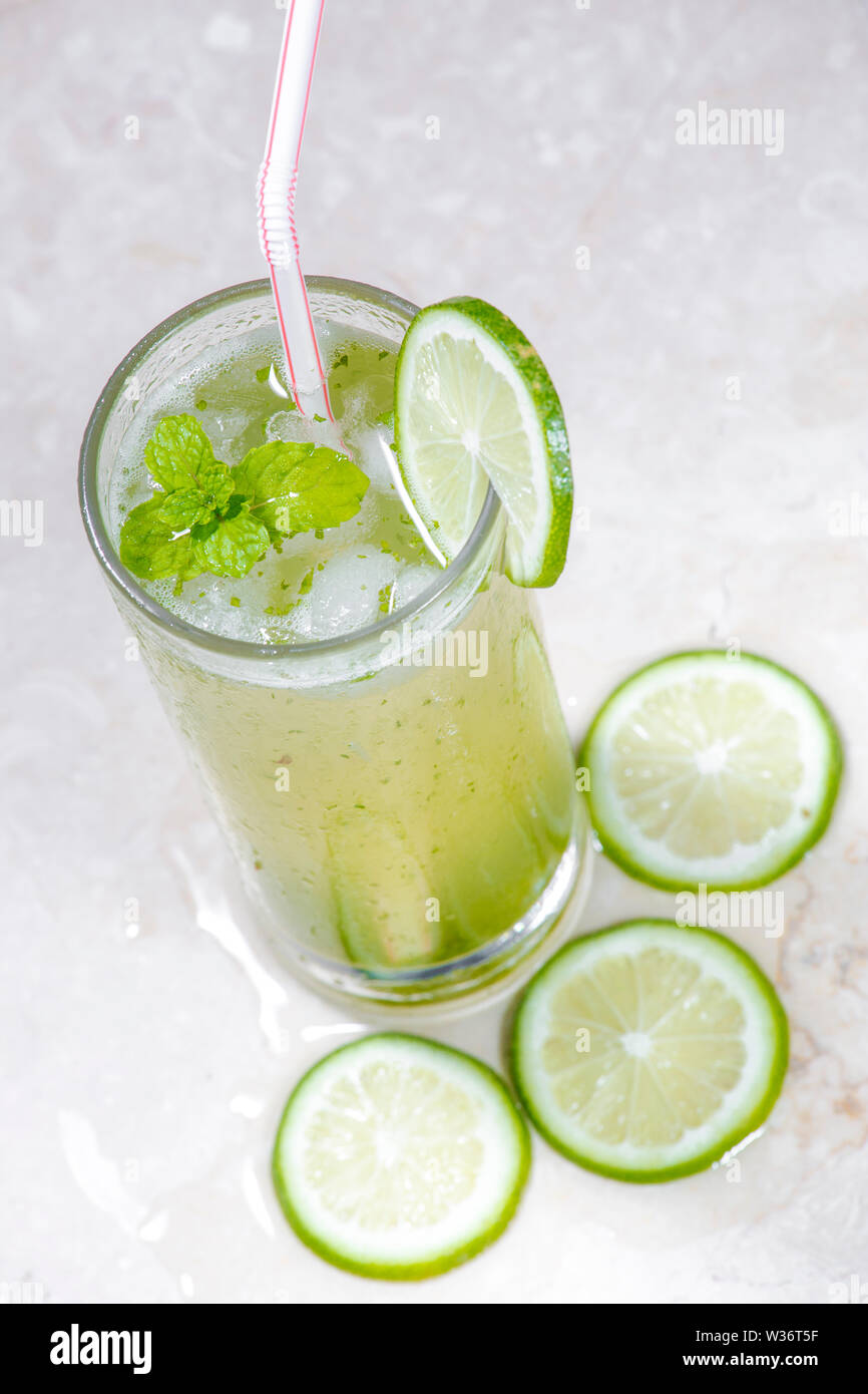 Lemonade, Cool soft Drinks Stock Photo - Alamy