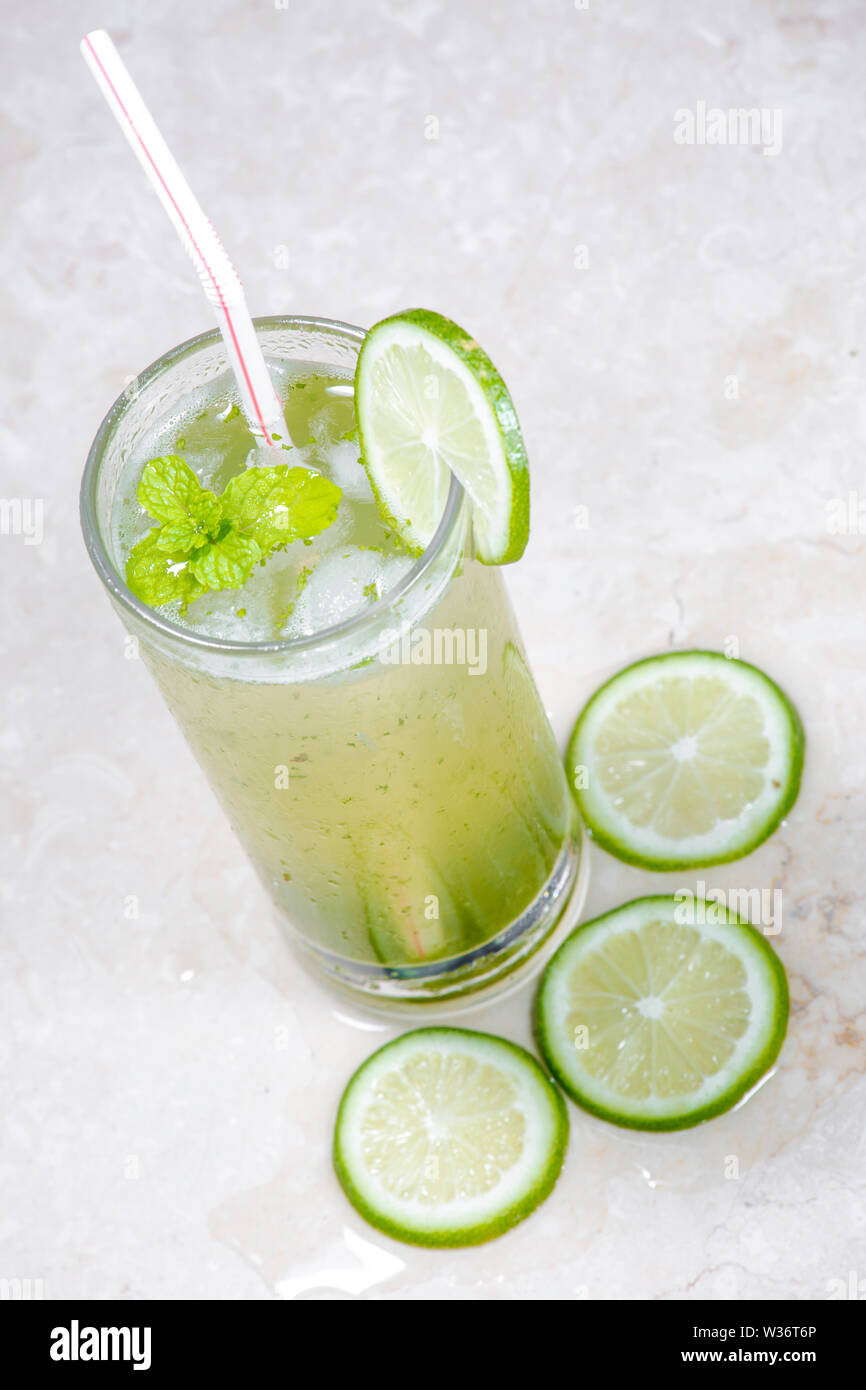 Lemonade, Cool soft Drinks Stock Photo - Alamy