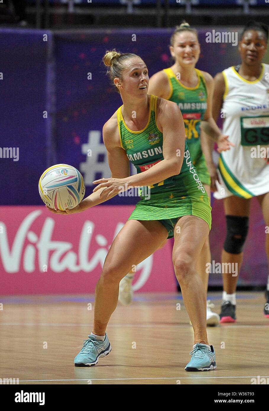 Liverpool, UK. 13th July, 2019. Paige Hadley (Australia) during the ...