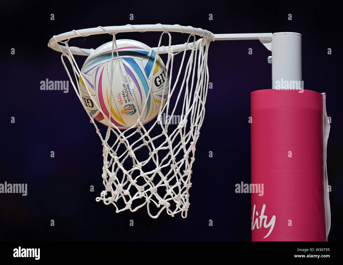 Netball ball hi-res stock photography and images - Alamy