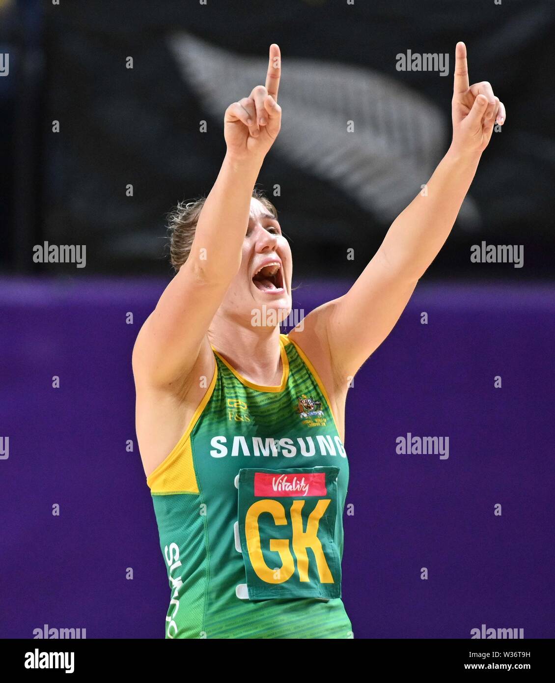 Liverpool, UK. 13th July, 2019. Courtney Bruce (Australia) during the ...