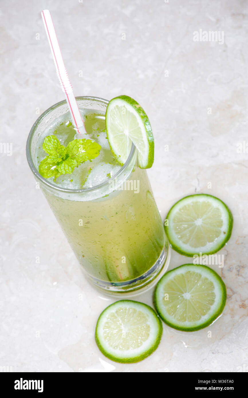 Lemonade, Cool soft Drinks Stock Photo - Alamy